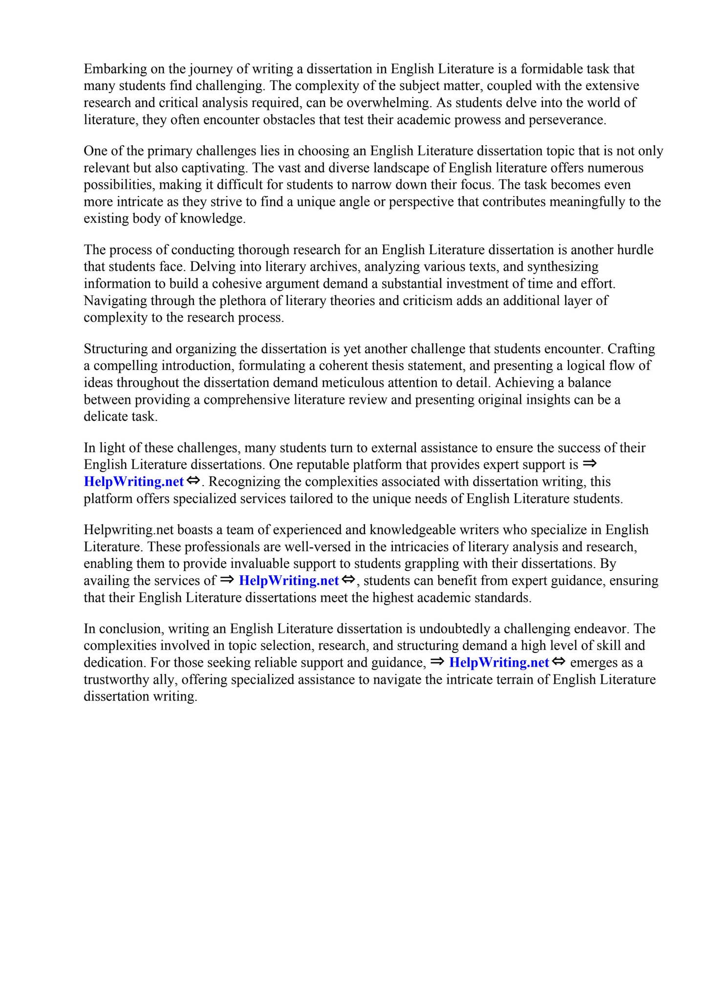 English Literature Dissertation Topics by Carmen Anderson - Issuu