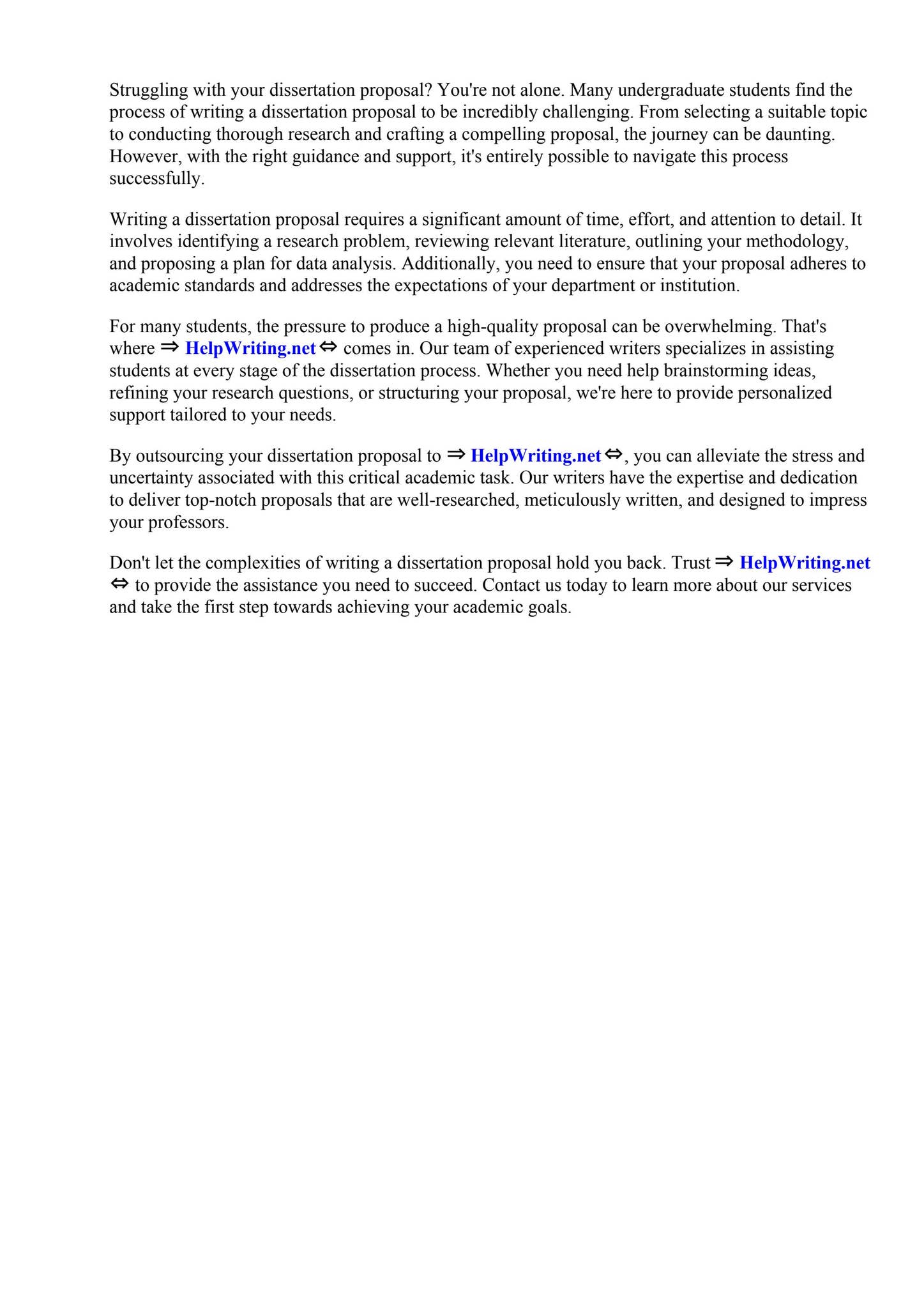 Dissertation Proposal Example Undergraduate by Felicia Green - Issuu