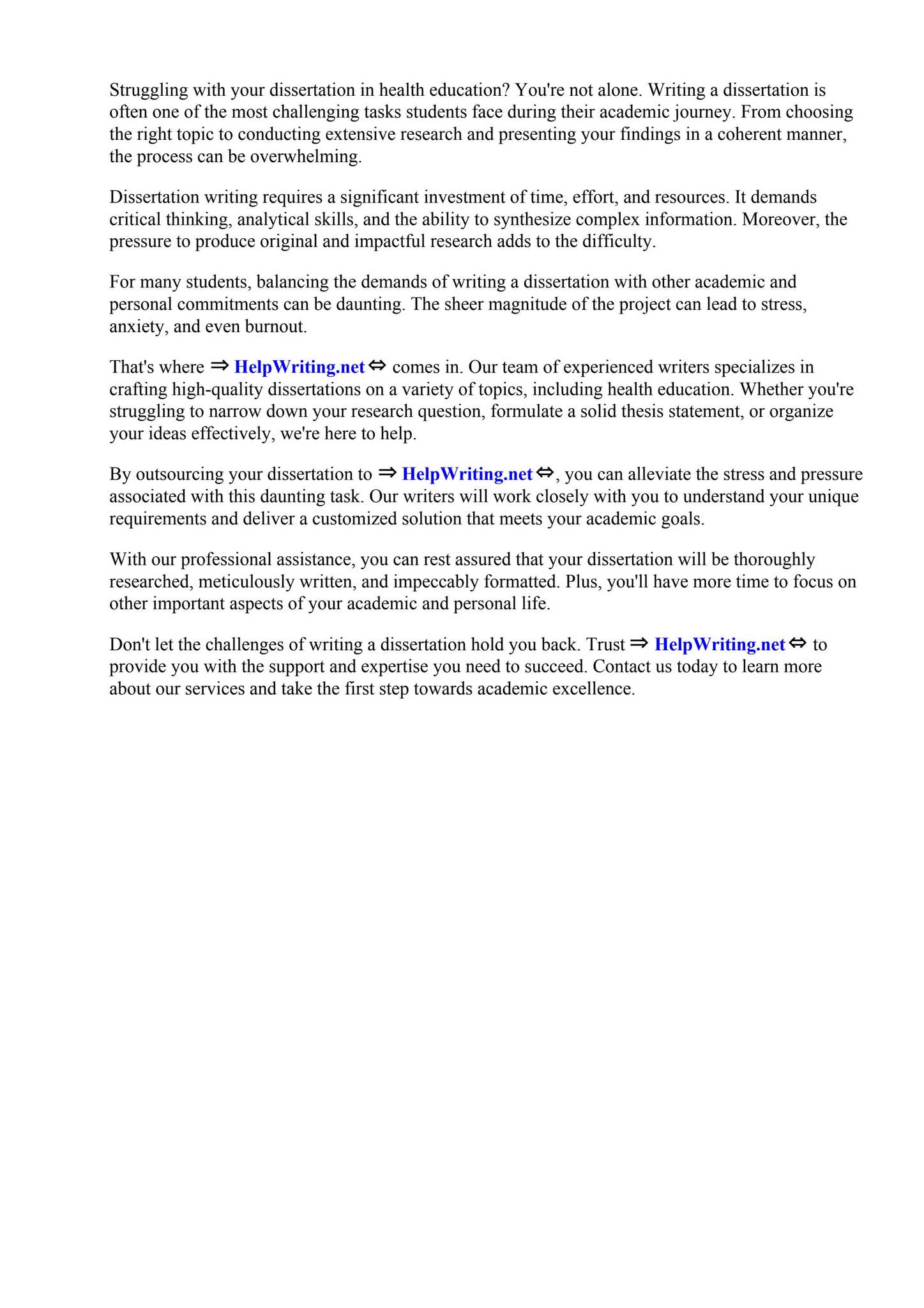 Dissertation Topics In Health Education by Karen Butler - Issuu