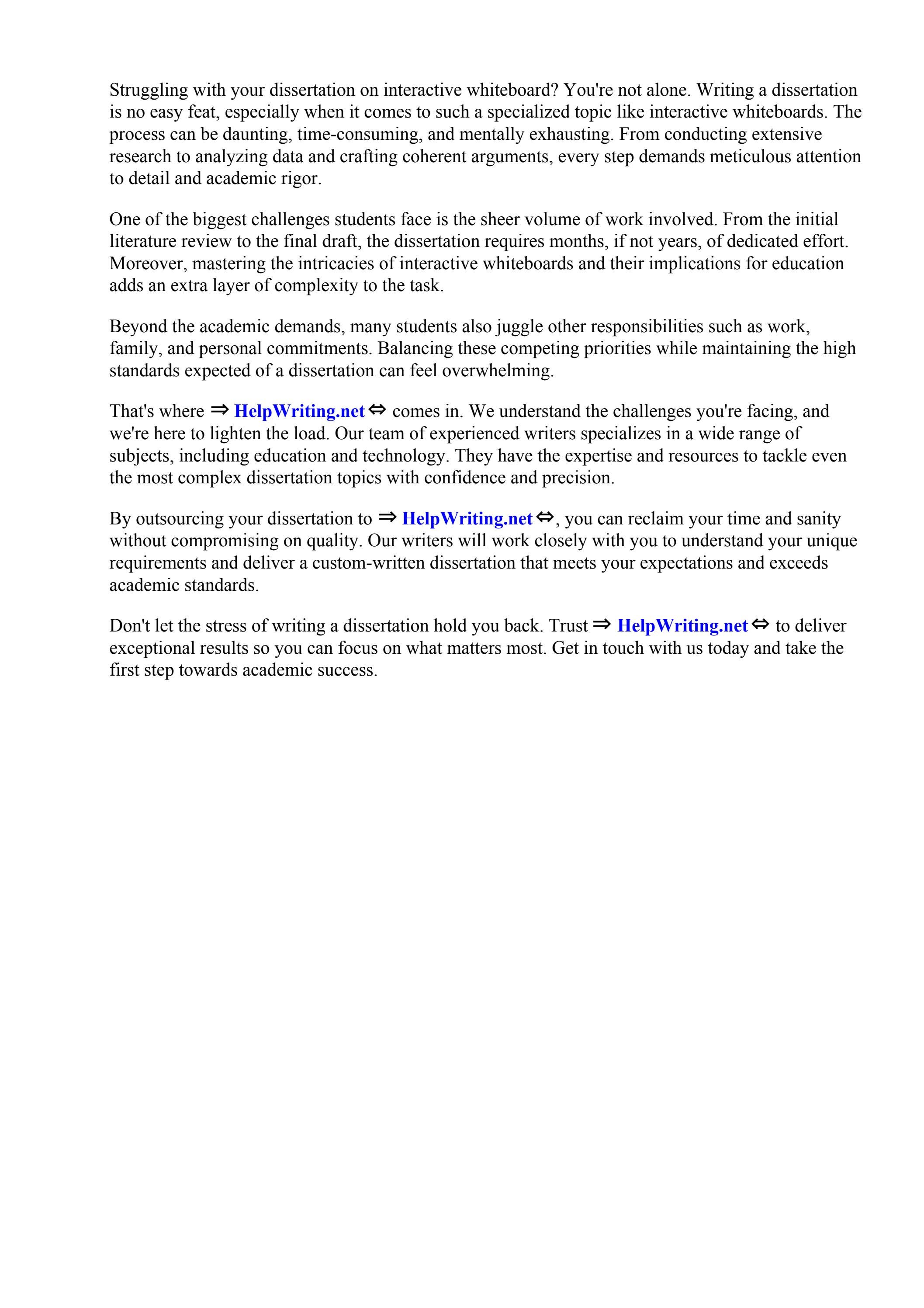 Dissertation On Interactive Whiteboard by Claire White - Issuu Dissertation On Interactive Whiteboard by Claire White - Issuu