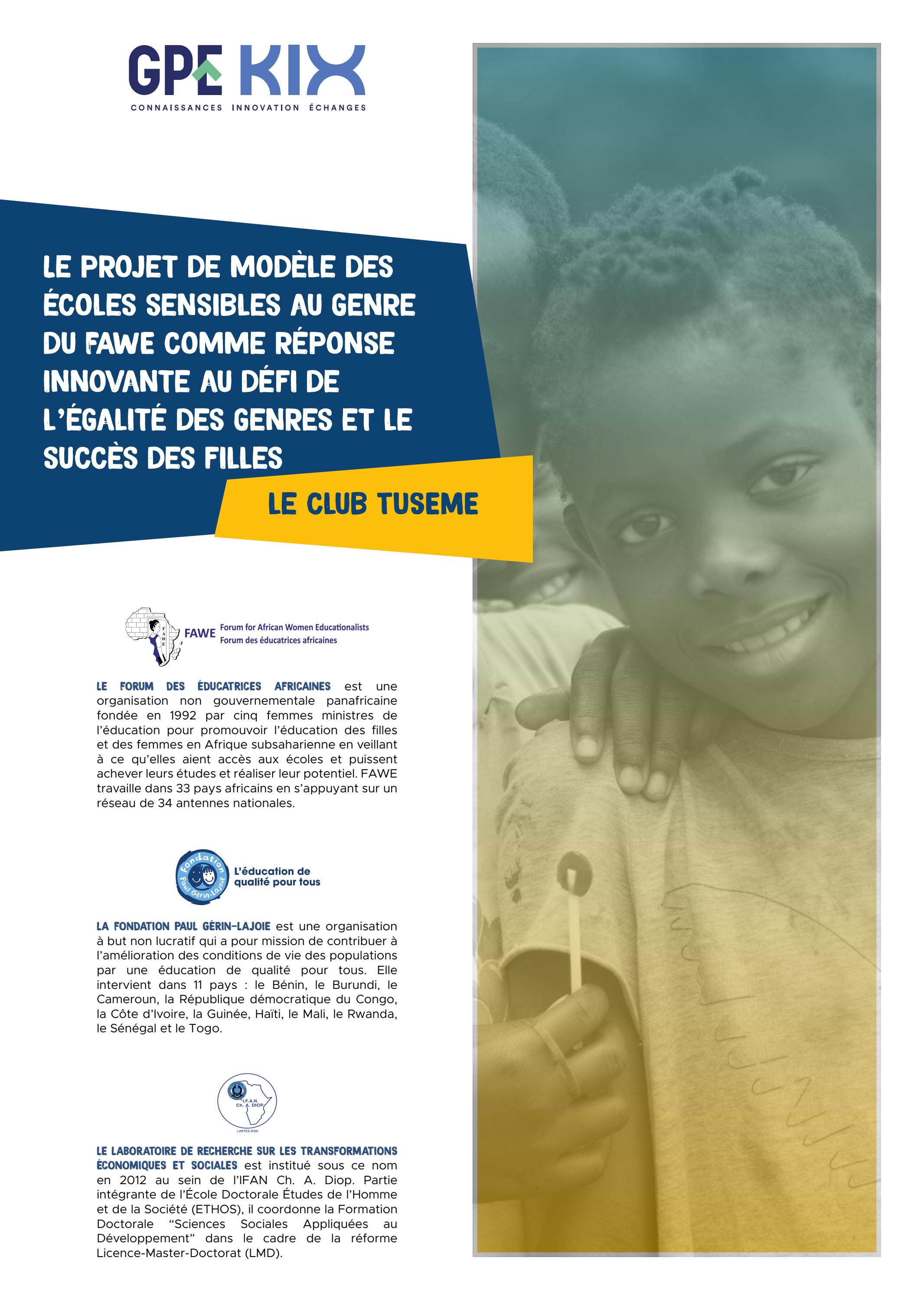 LE CLUB TUSEME by Forum for African Women Educationalists | Forum des ...