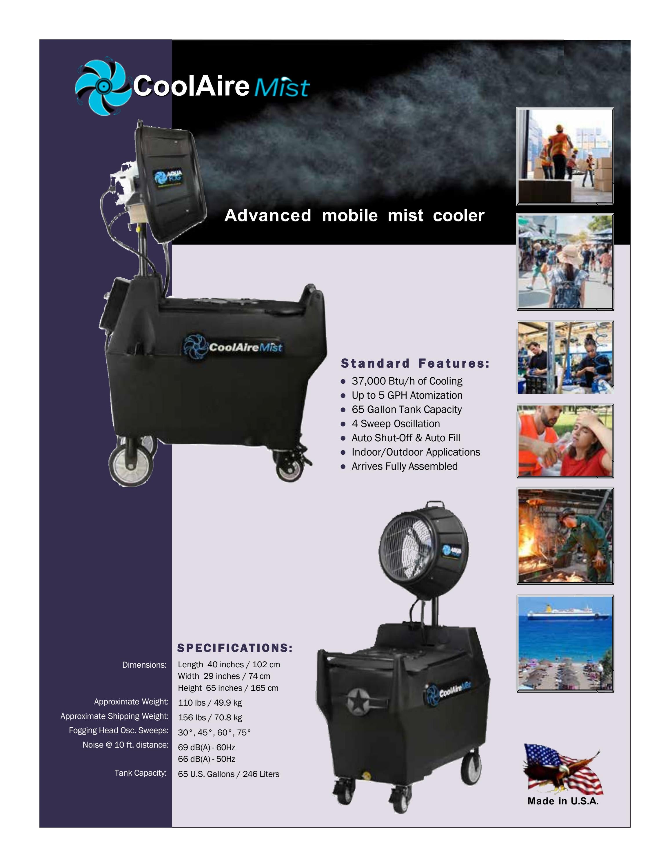 CoolAire Mobile Mist Cooler by us_global_resources - Issuu