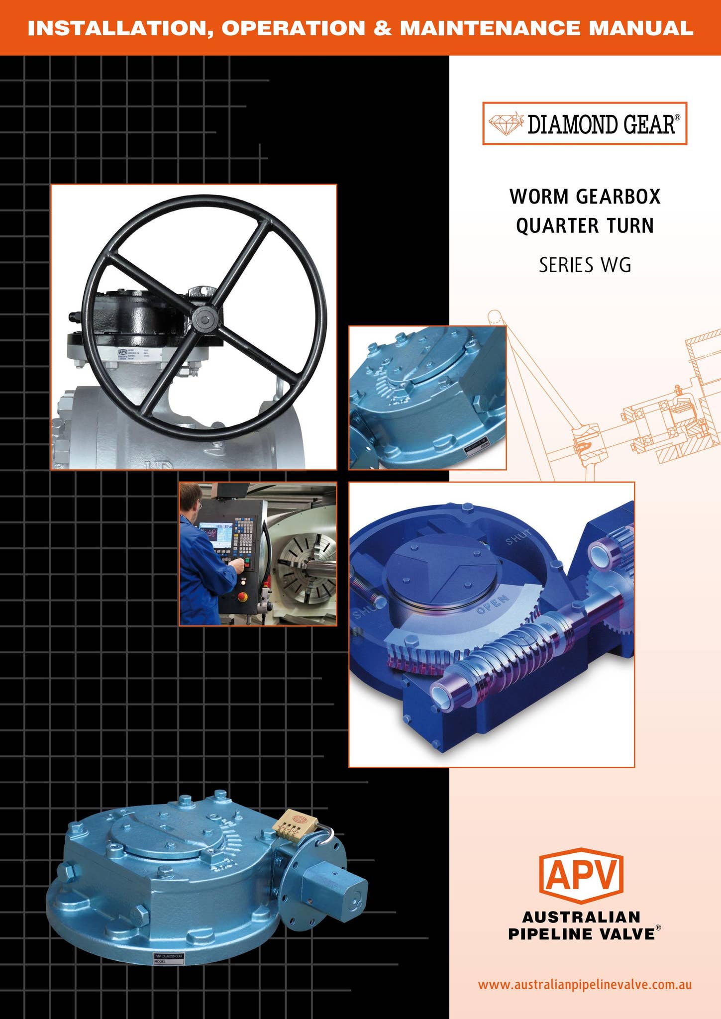 Diamond Gear Worm Gearbox IOM by Australian Valve Centre - Issuu