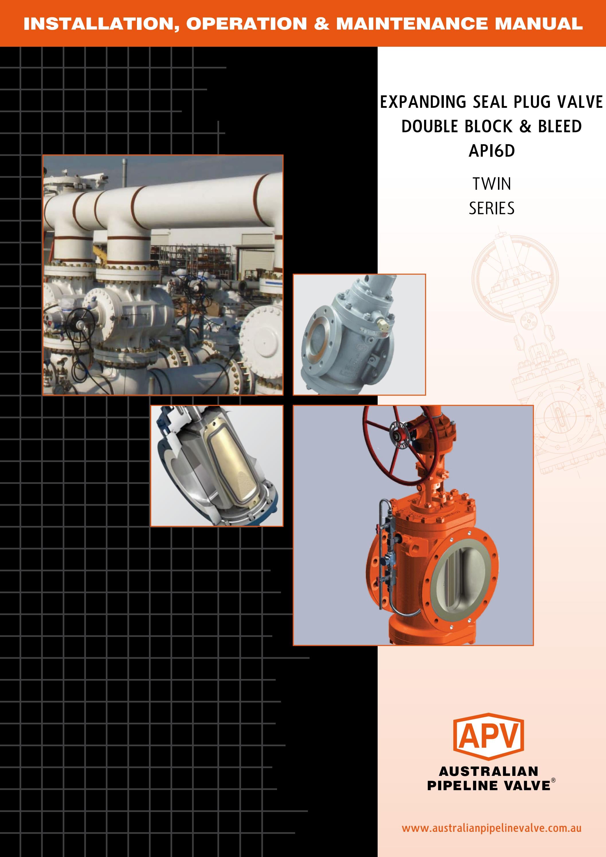 APV Expanding Plug Valve IOM by Australian Valve Centre - Issuu
