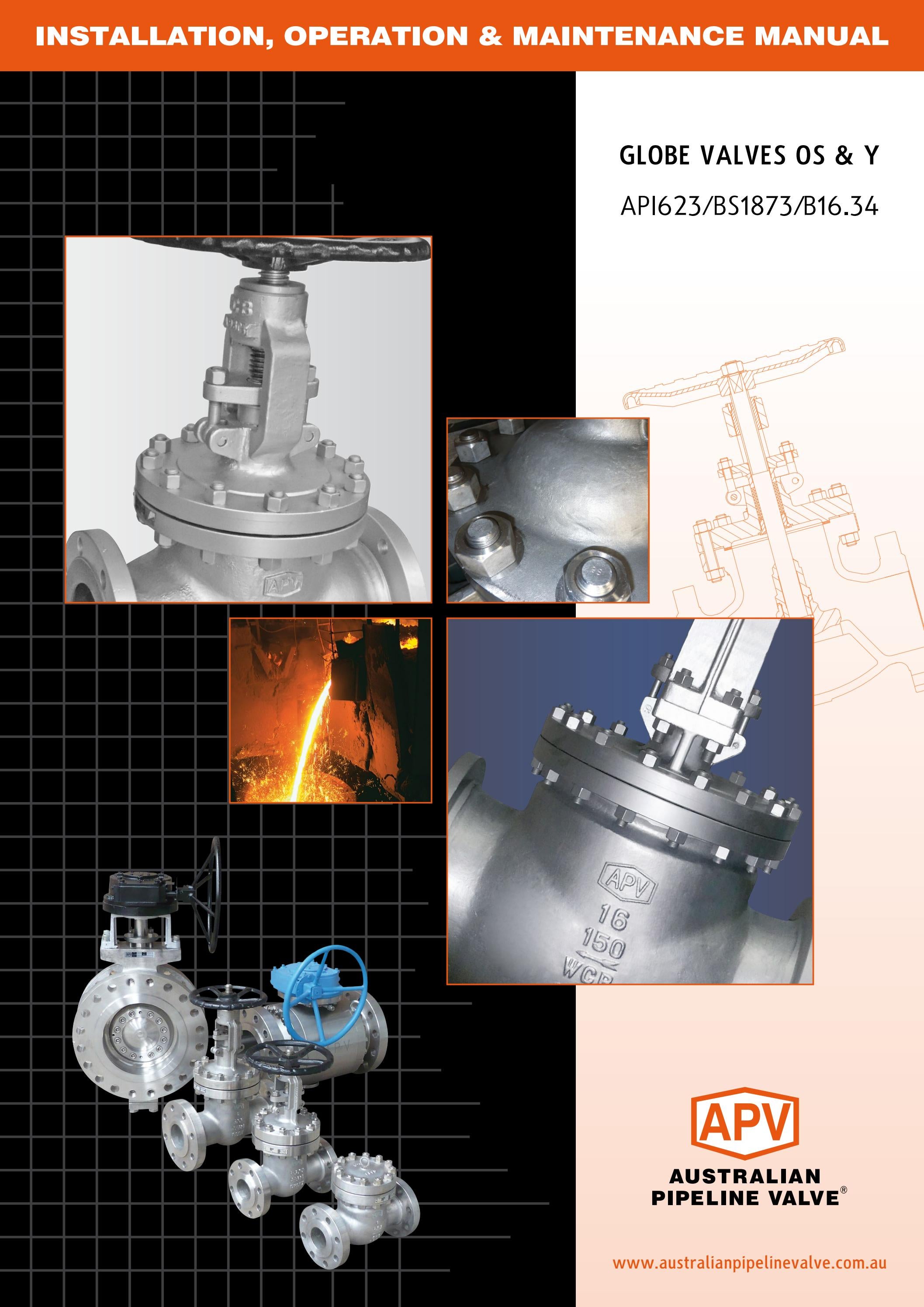 APV Globe Cast IOM by Australian Valve Centre - Issuu