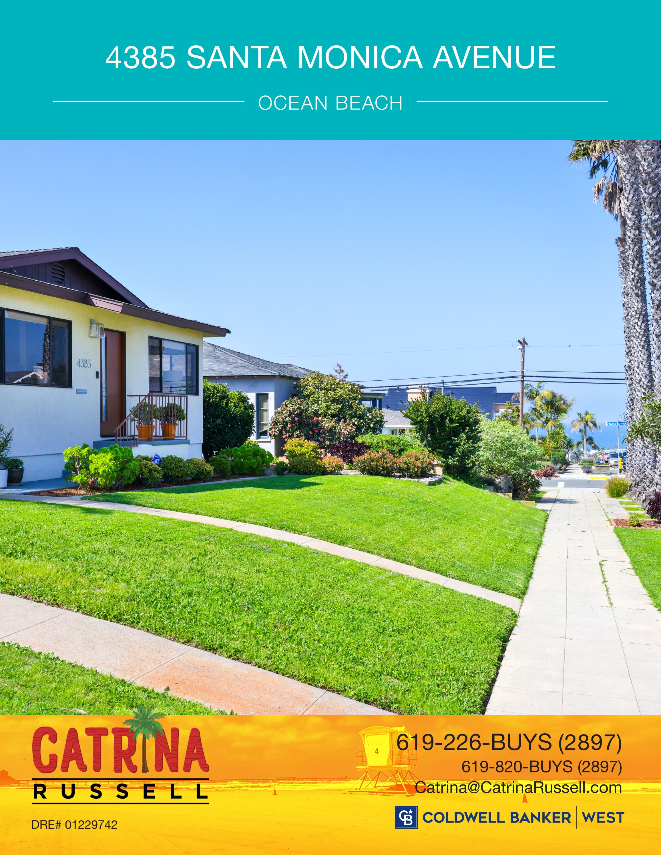 Catrina Russell presents: 4385 Santa Monica Avenue by Coldwell Banker ...