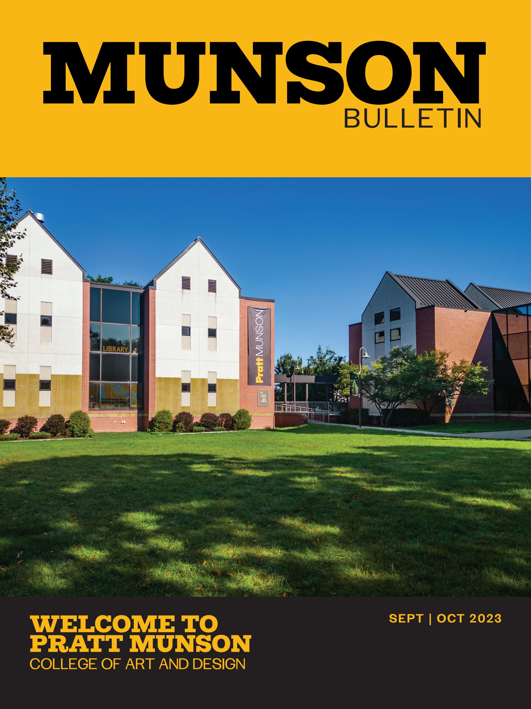 Munson Bulletin September/October 2023 by Munson Museum of Art - Issuu