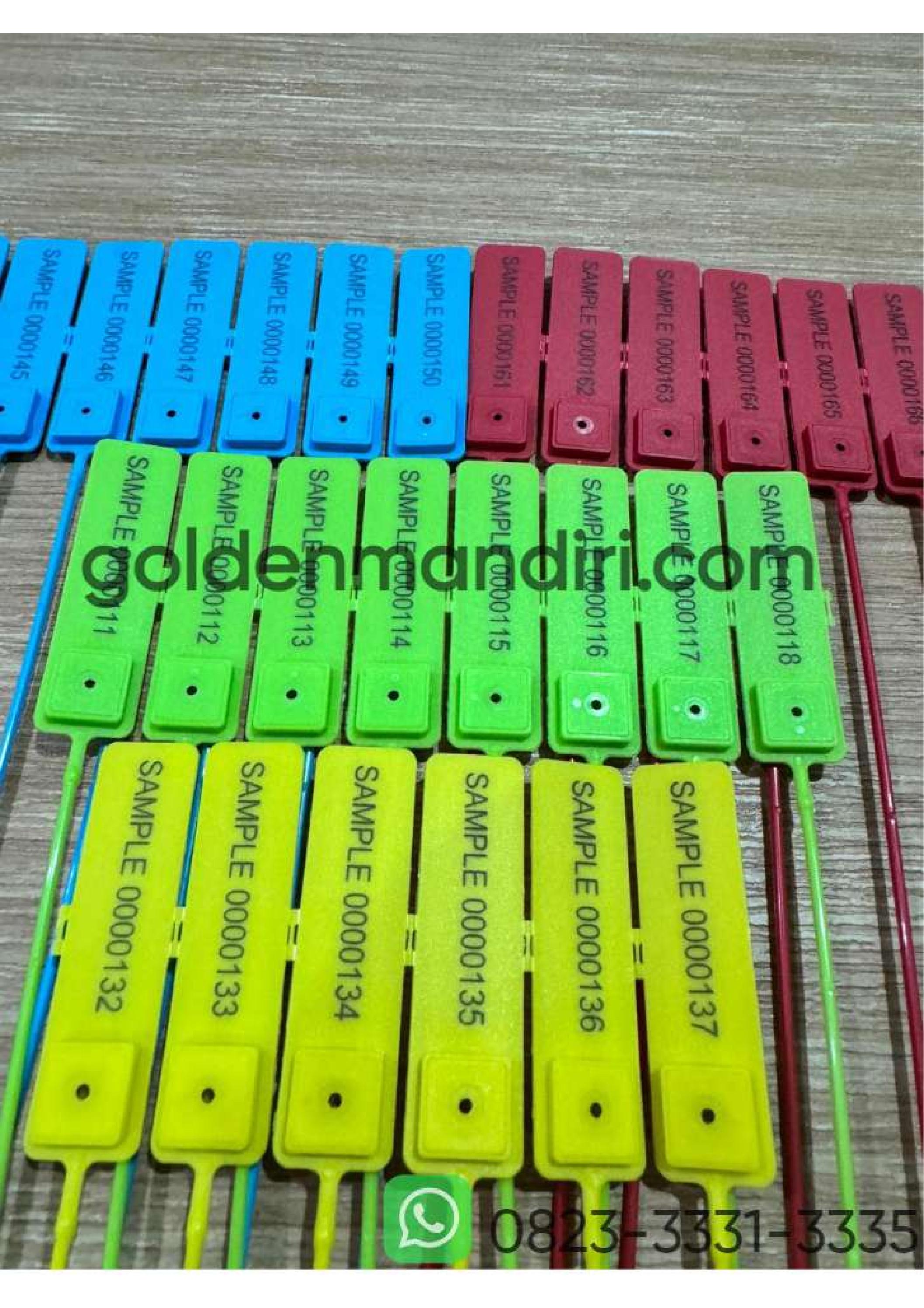 JUAL SEGEL pengaman :Segel Plastik, Segel Pengaman, Segel Pengunci ...