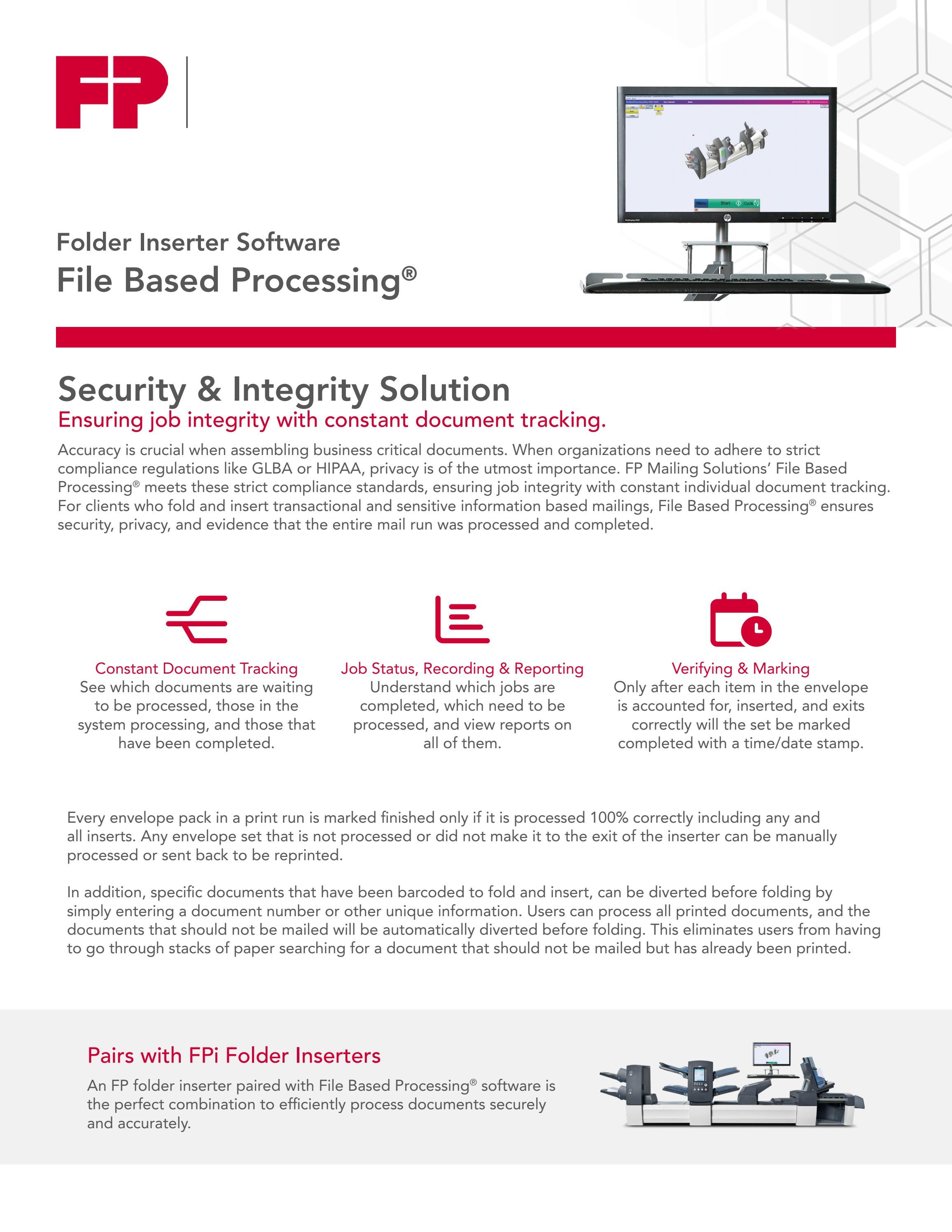 File Based Processing - Folder Inserter Software by FP USA - Issuu
