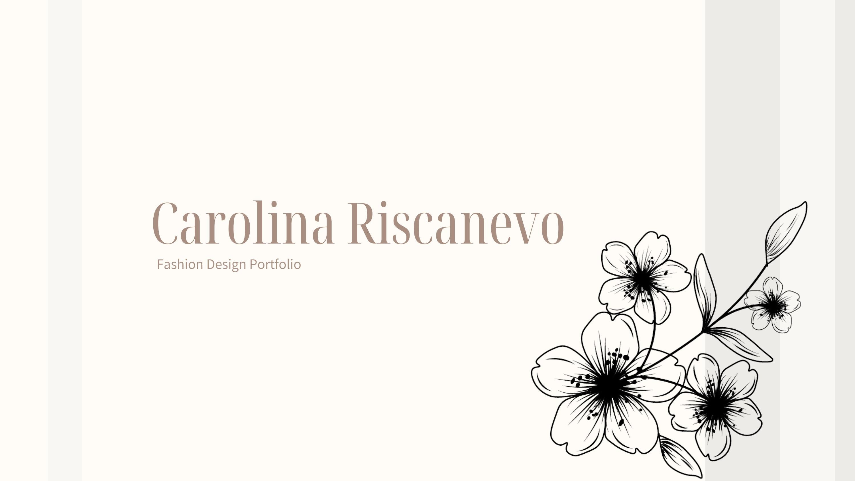Fashion Design Portfolio by Carolina Riscanevo by caro.risca - Issuu