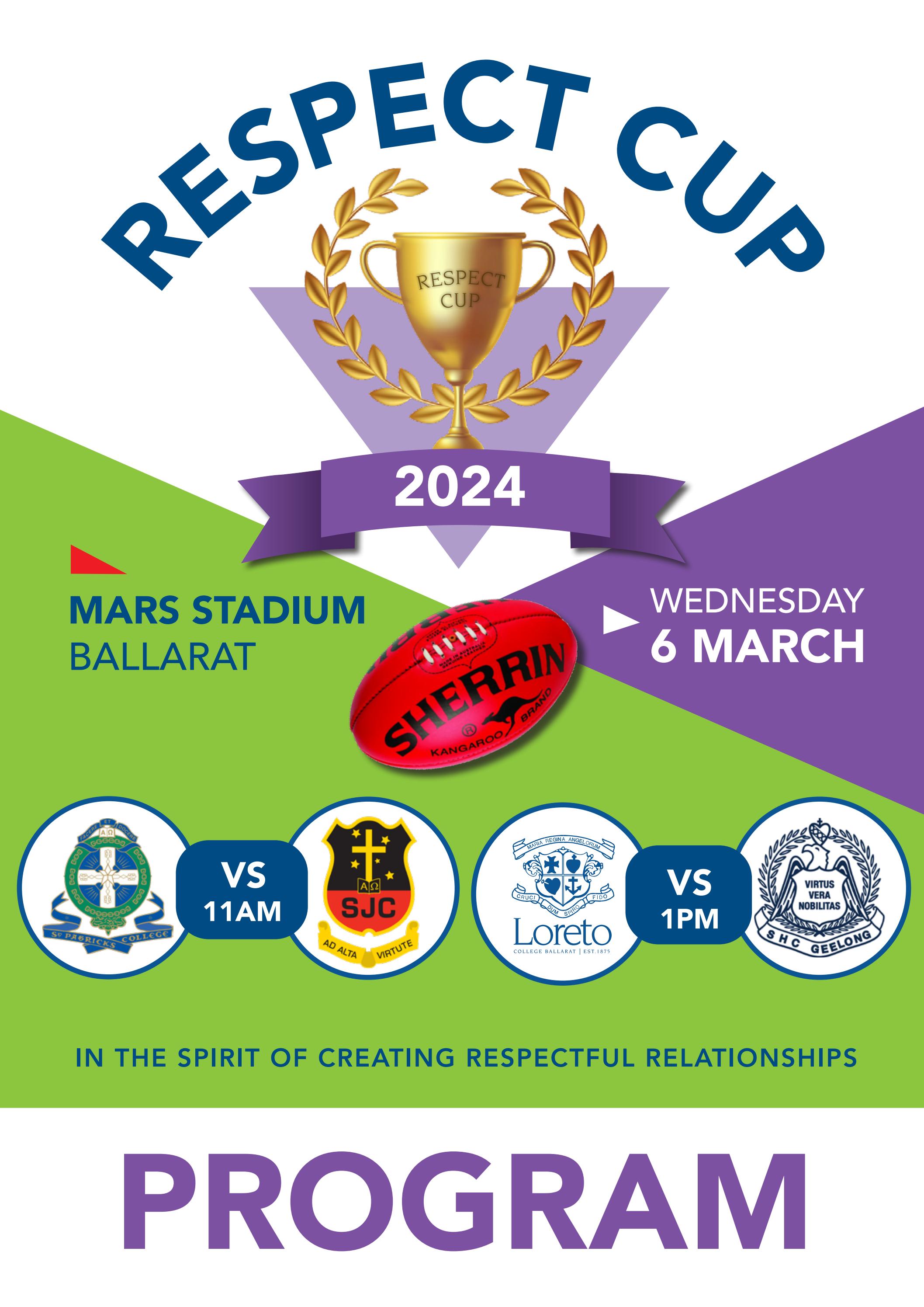 2024 Respect Cup Program by Loreto College Ballarat - Issuu