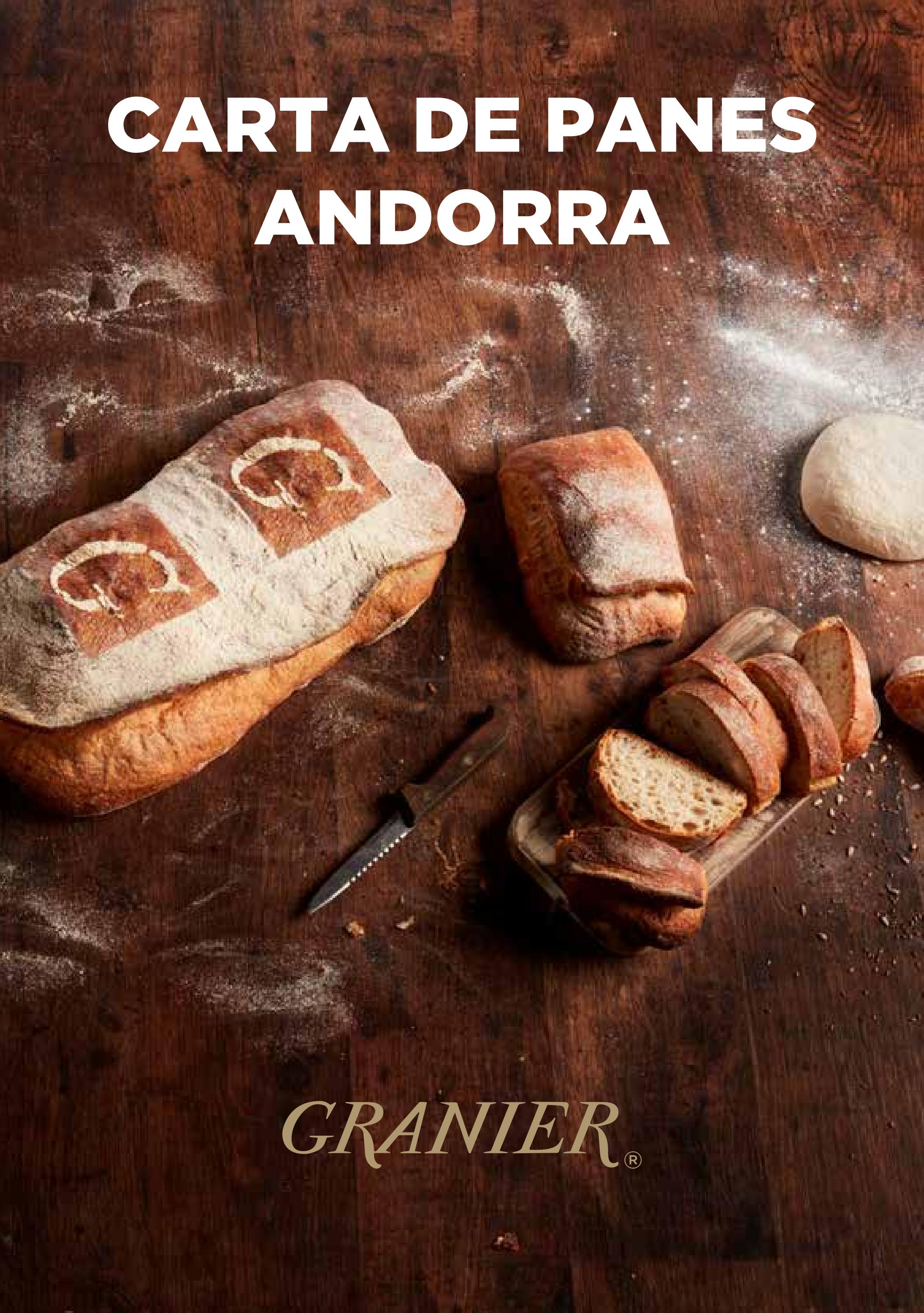 Carta de panes | Granier by Grup Hiper Pas - Issuu