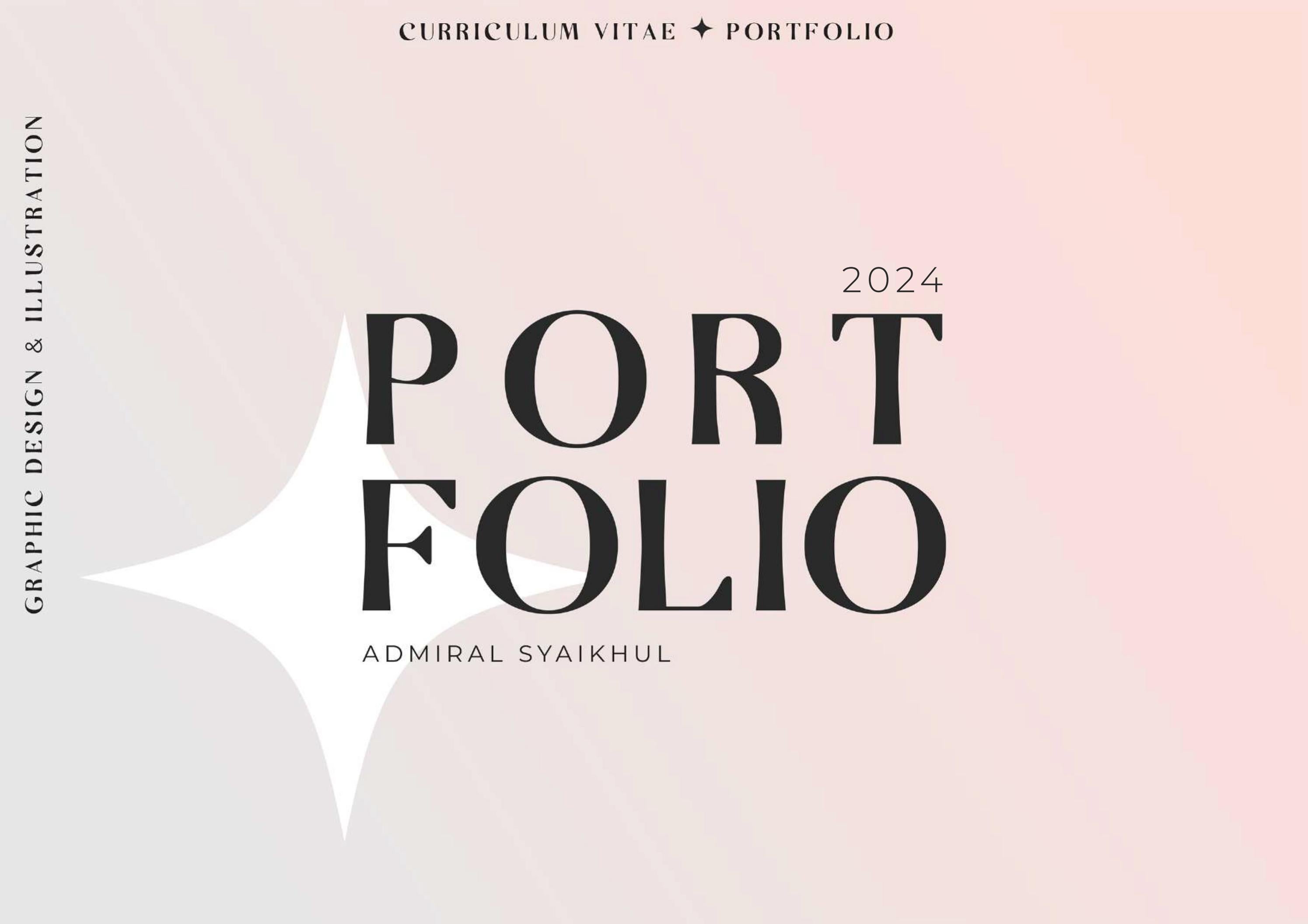 Graphic Design Portfolio 2024 by Admiral Sya - Issuu