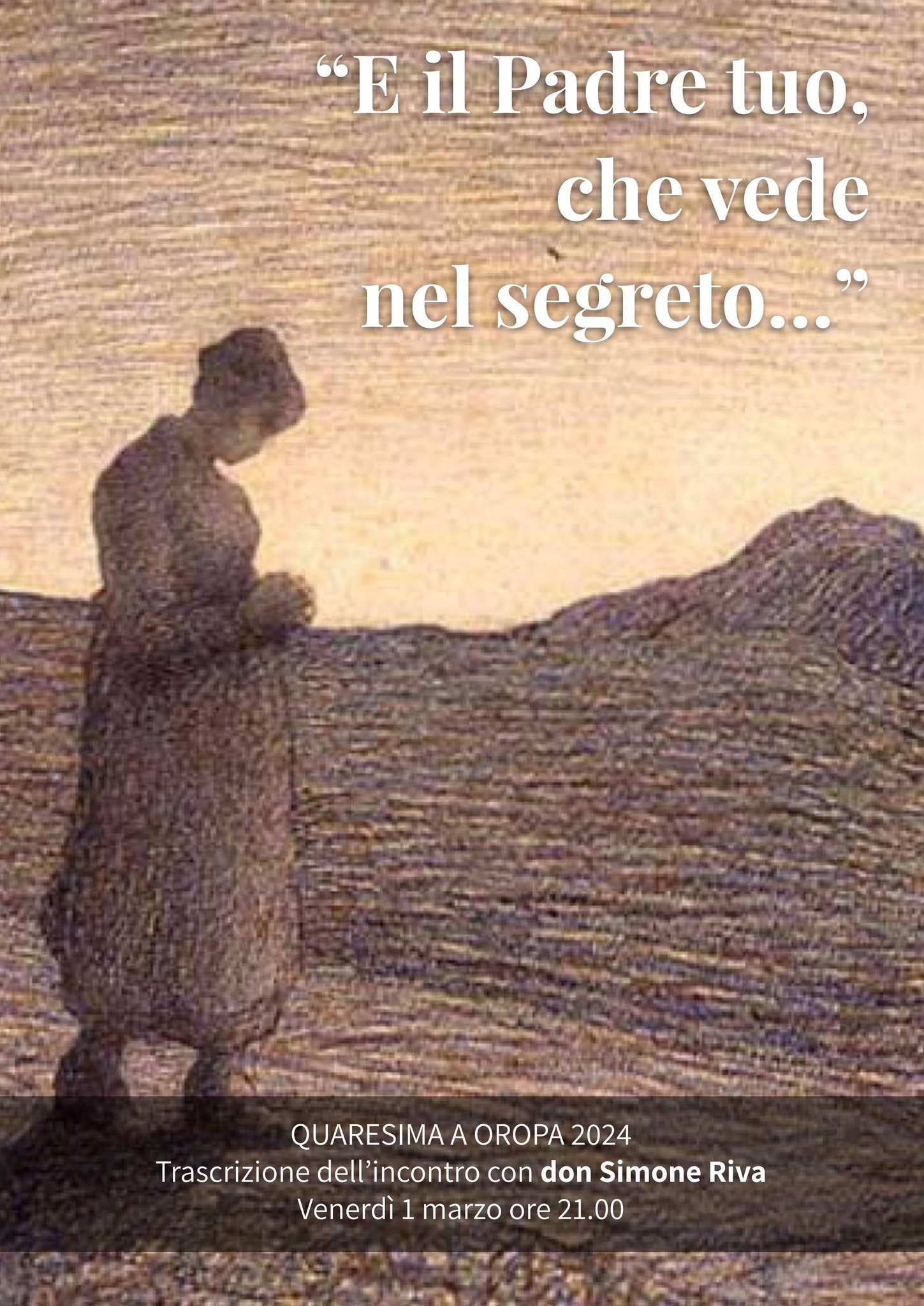 Quaresimale Oropa don Simone by dsr82 - Issuu