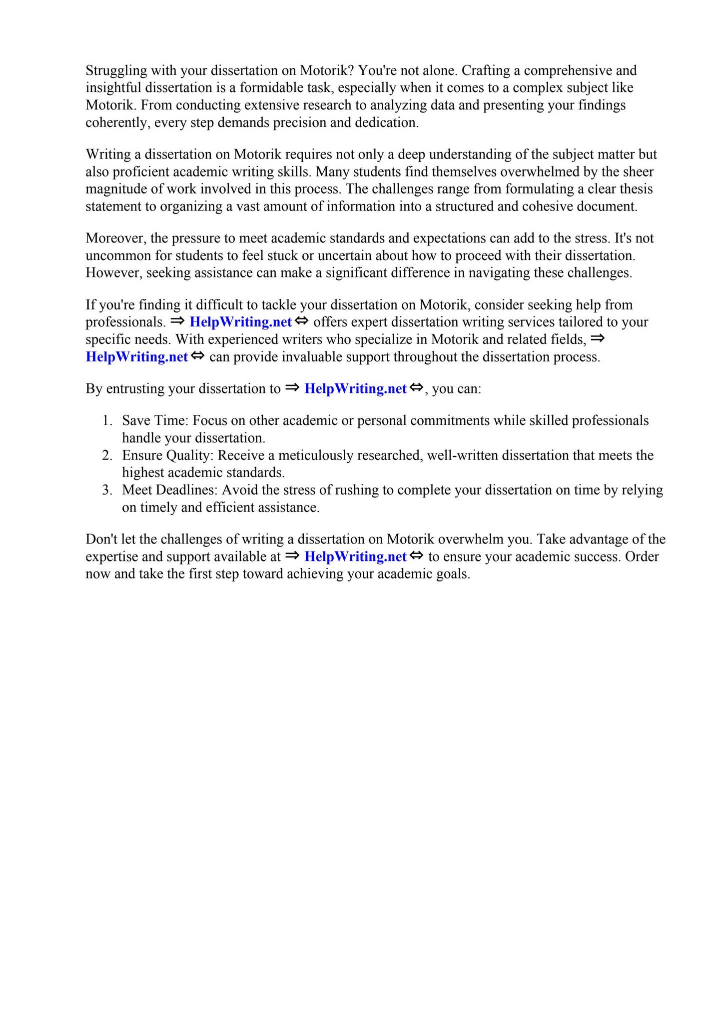 Dissertation Motorik by Chantel Mitchell - Issuu