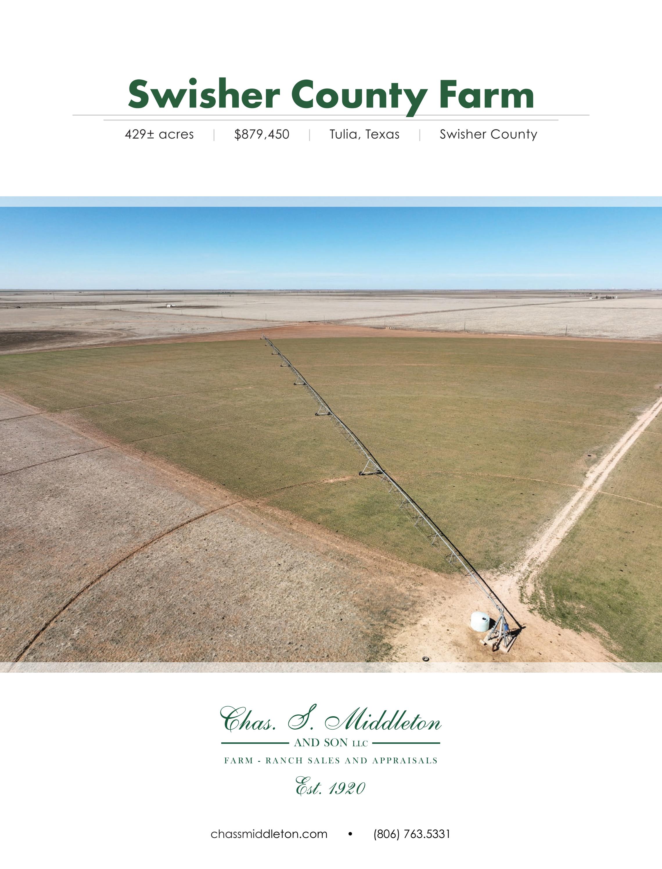 Swisher County Farm | Tulia, Texas by csmandson - Issuu
