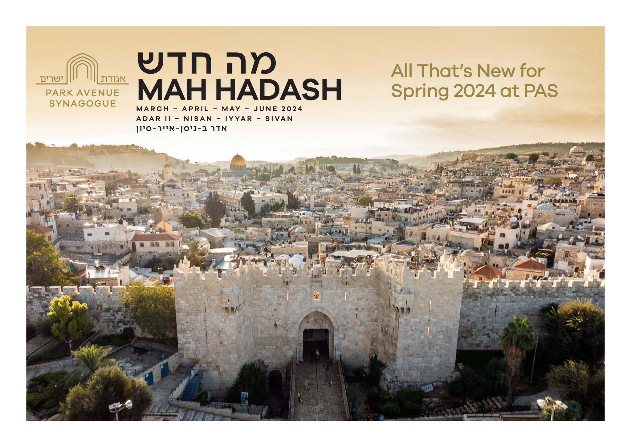 Mah Hadash | Spring 2024 by pasyn - Issuu