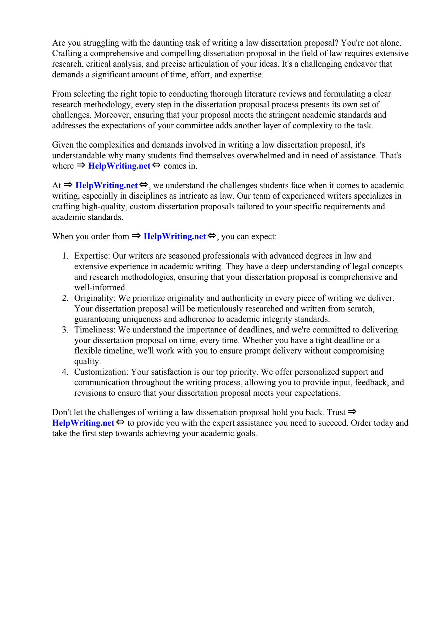 Law Dissertation Proposal Sample by Tip Mack - Issuu