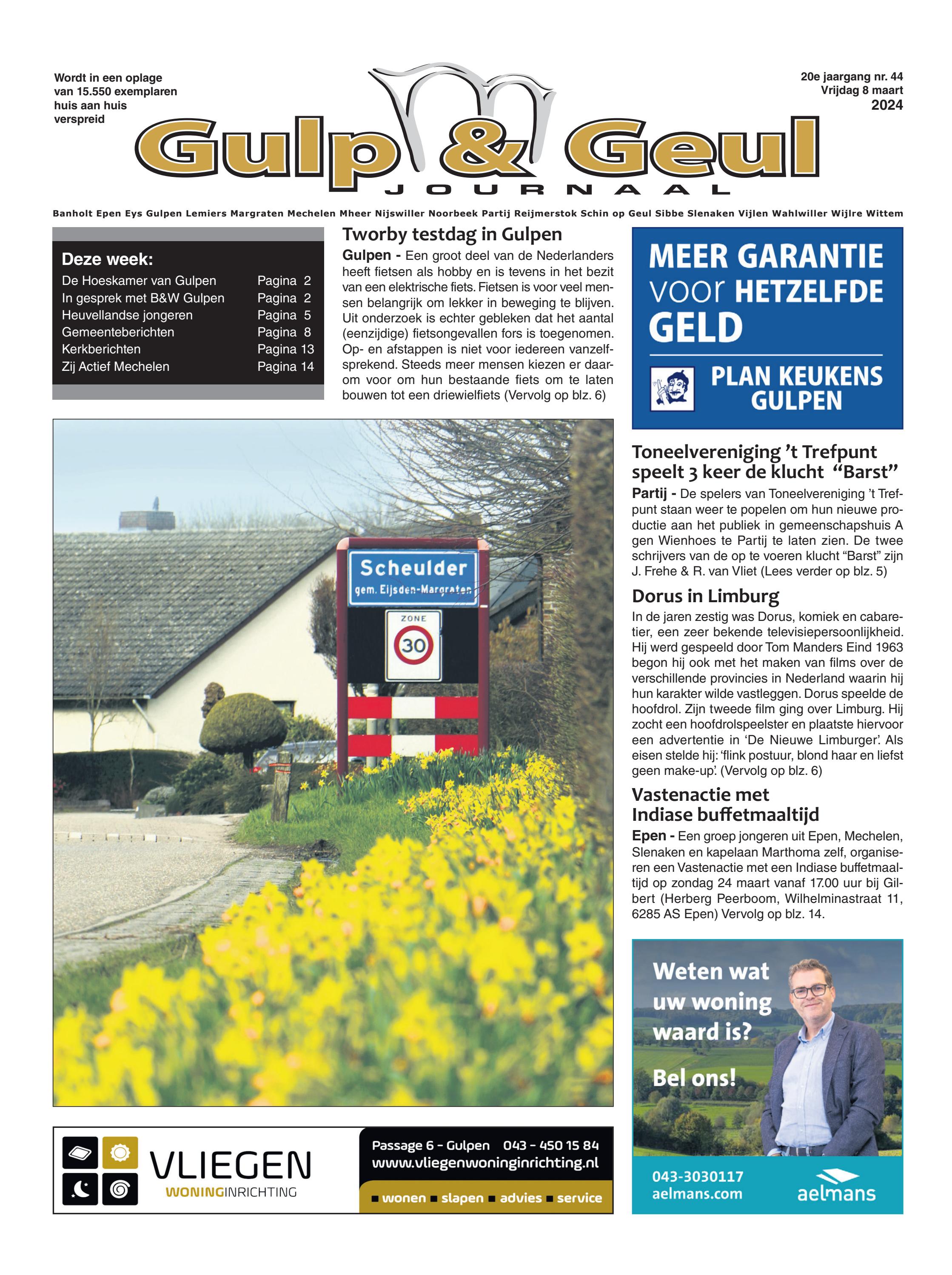 Gulp en Geul Journaal van vrijdag 8 maart 2024 by Gulp en Geuljournaal - Issuu
