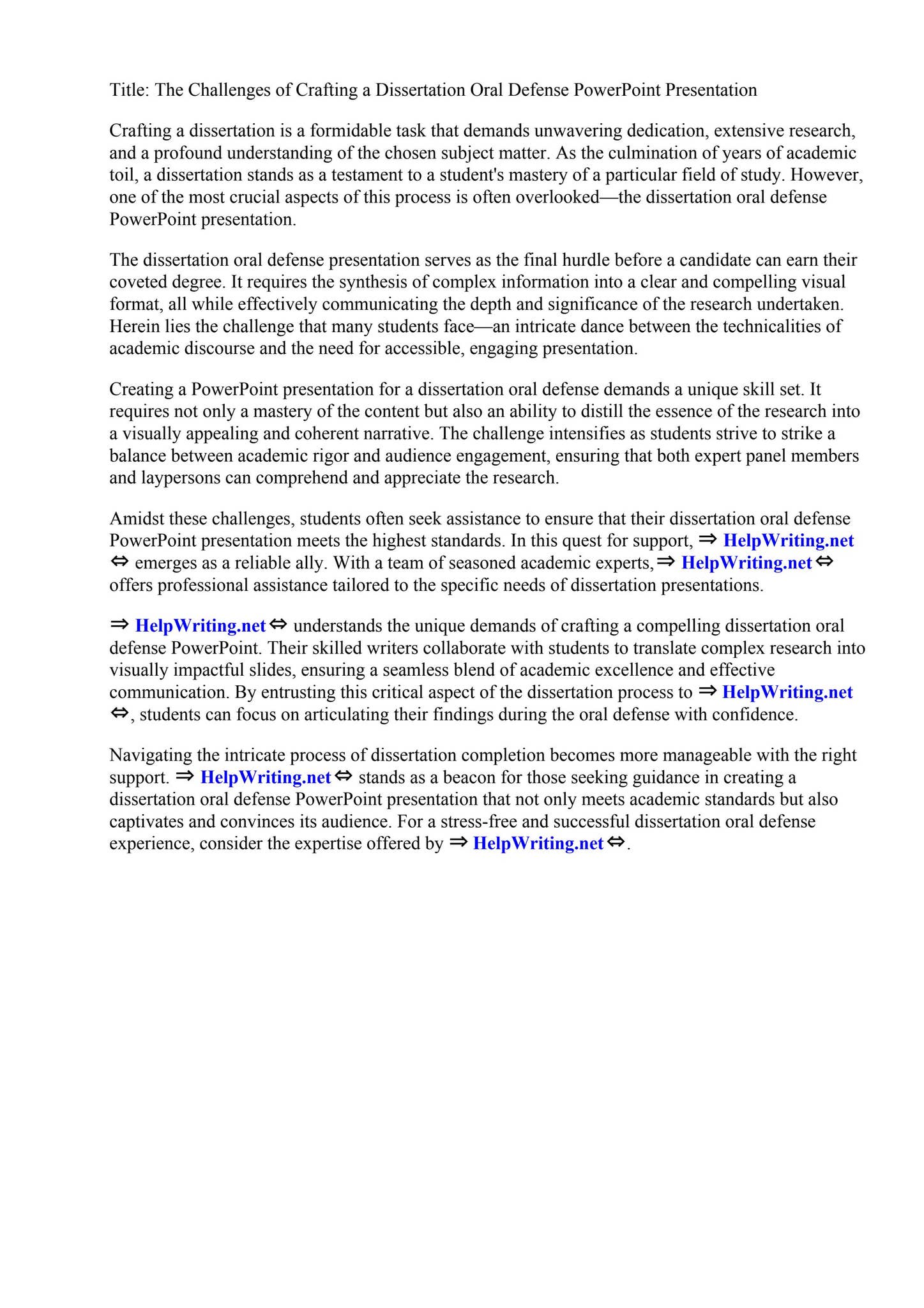 Dissertation Oral Defense Powerpoint Presentation by Andrea Sanchez - Issuu