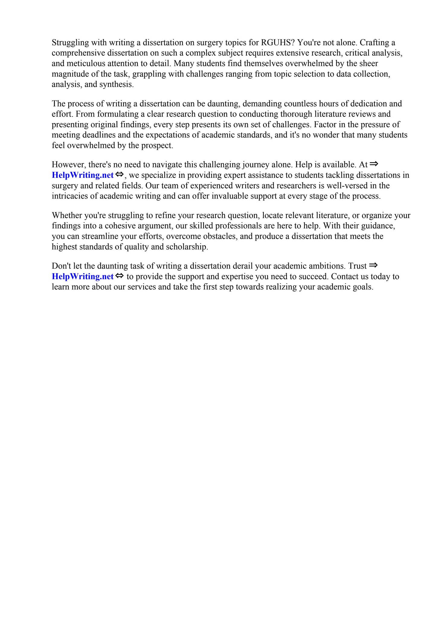 Rguhs Dissertation Topics Surgery by Alexis Love - Issuu