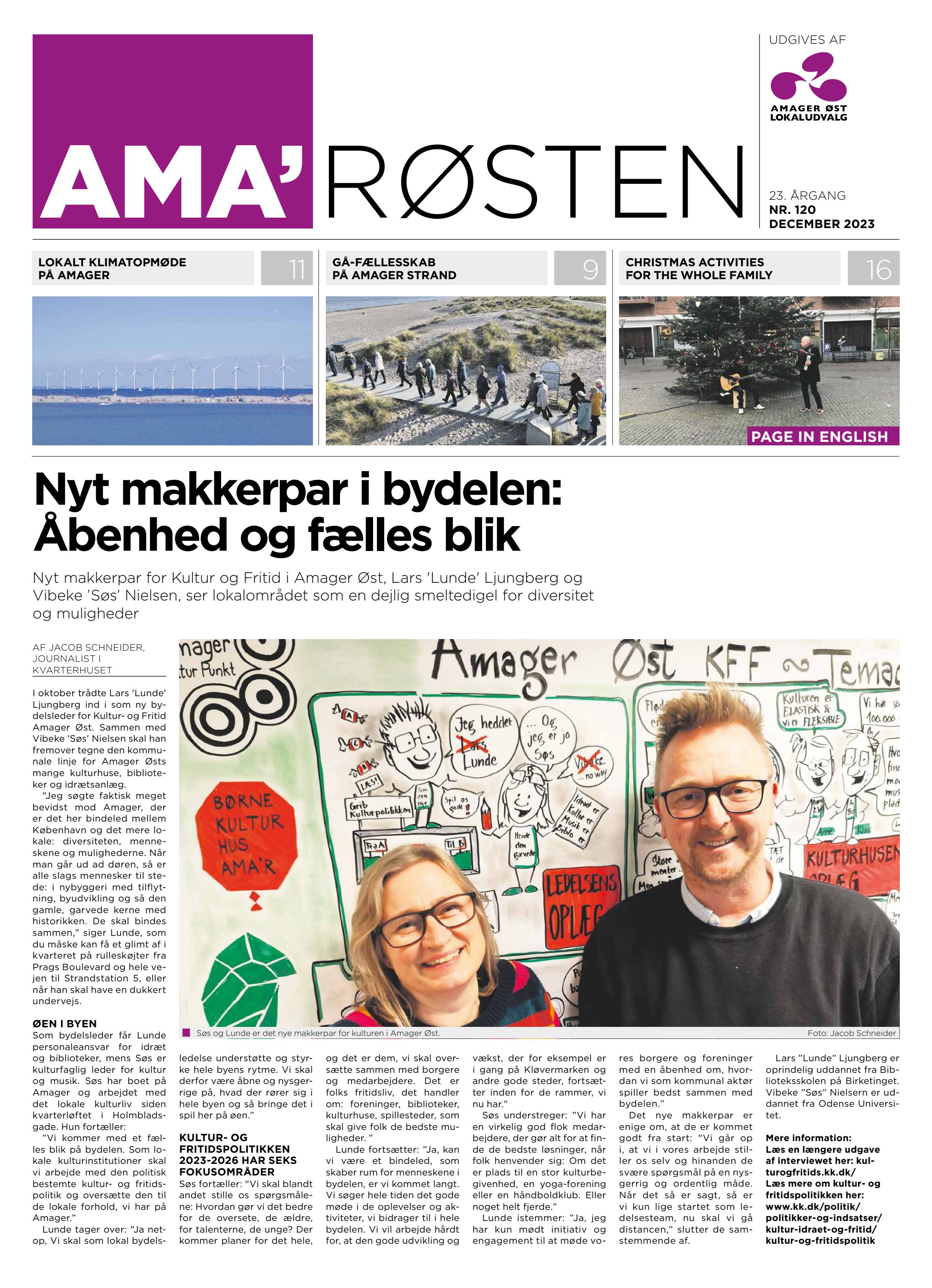Ama'røsten 120 - december 2023 by Amager Øst Lokaludvalg - Issuu