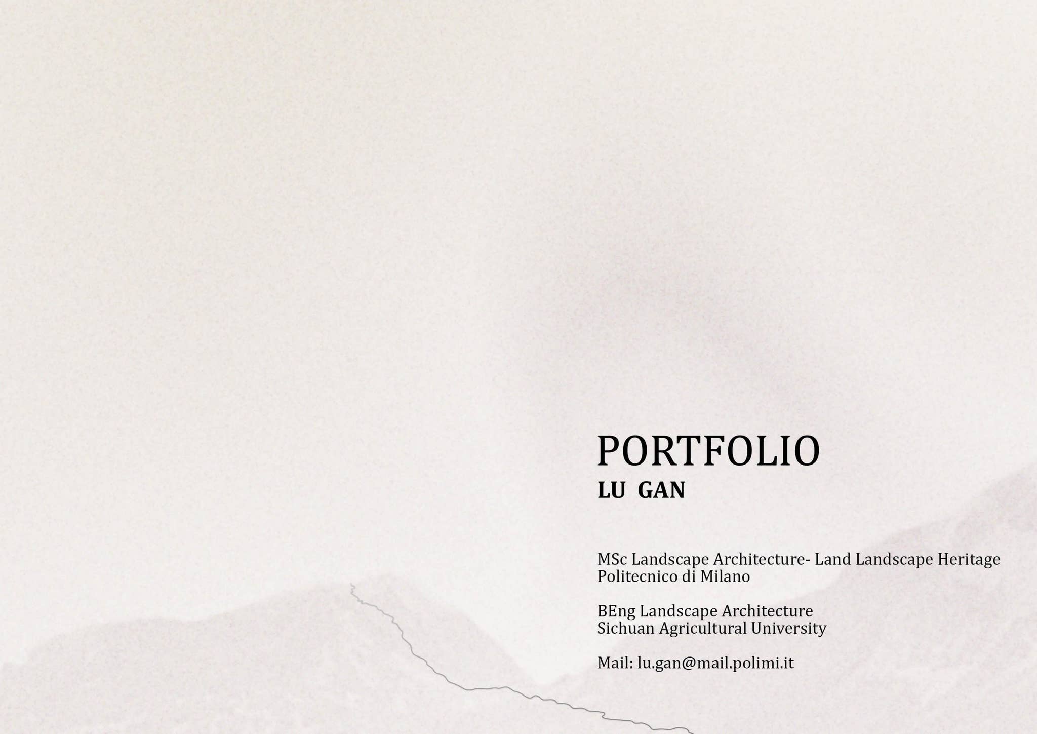 Landscape Architecture Portfolio- Lu Gan by Lu-Gan - Issuu