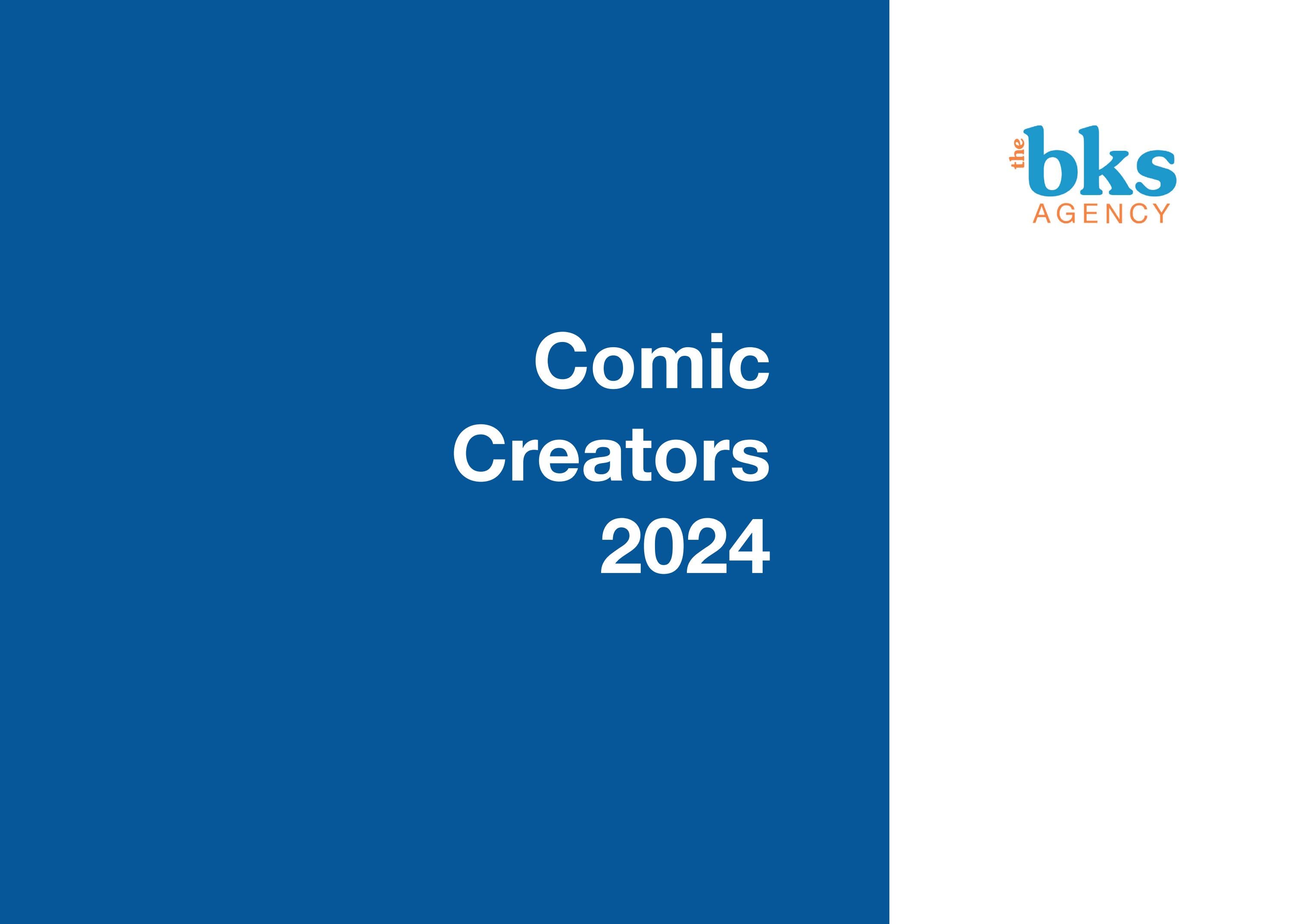 The bks Agency comic creators rights guide 2024 by James Spackman - Issuu