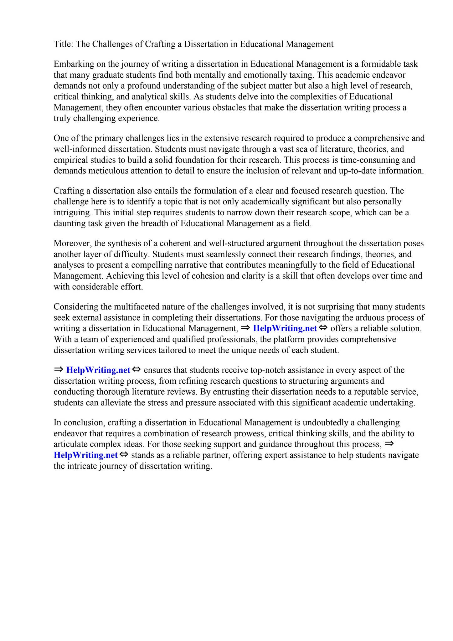 Sample Dissertation Titles Educational Management by Terri Mayes - Issuu