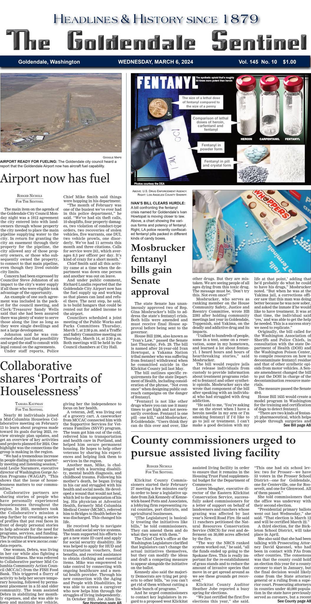 Goldendale Sentinel March 6, 2024 by Goldendale Sentinel - Issuu