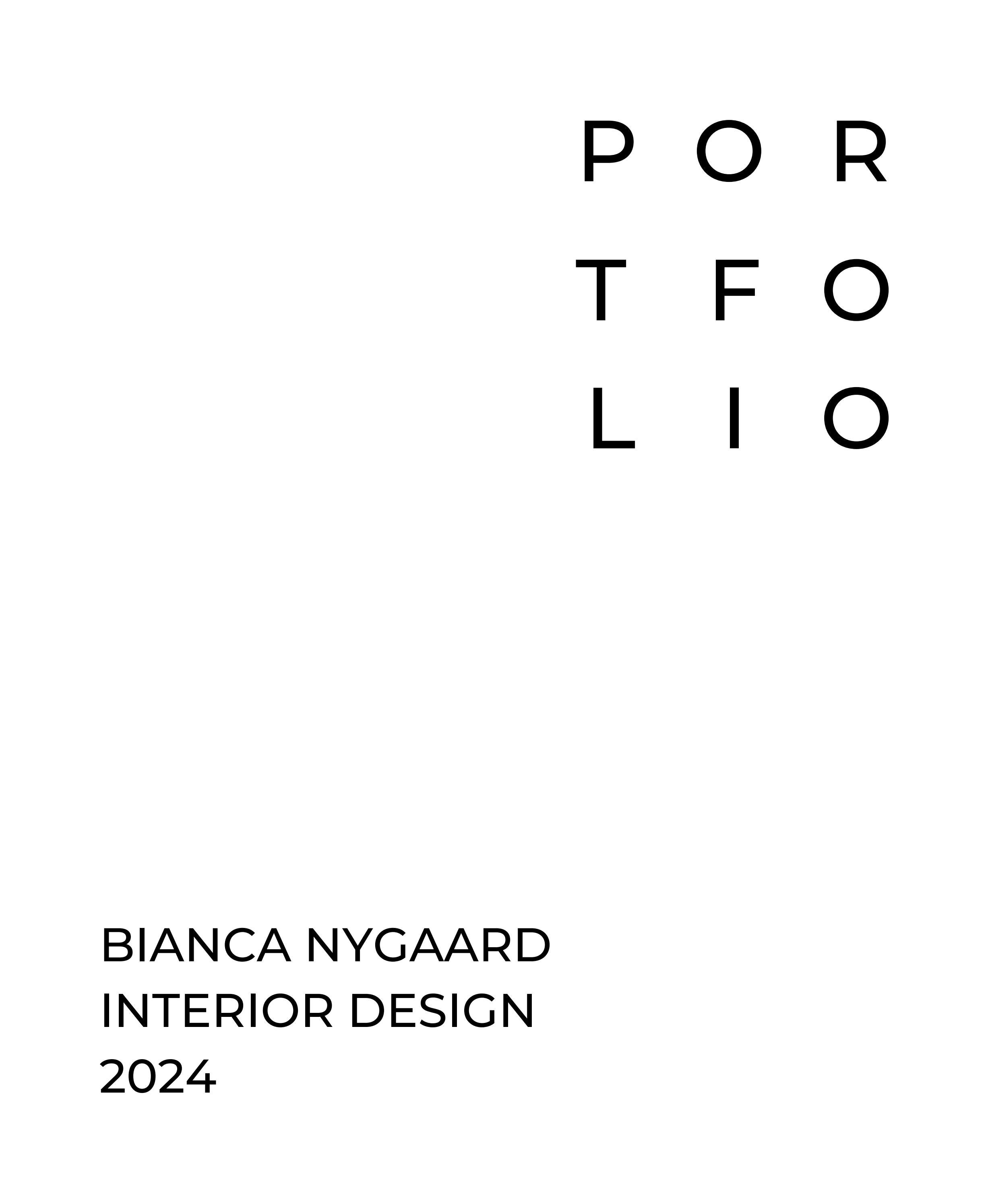 Interior Design Portfolio 2024 by Bianca Nygaard - Issuu