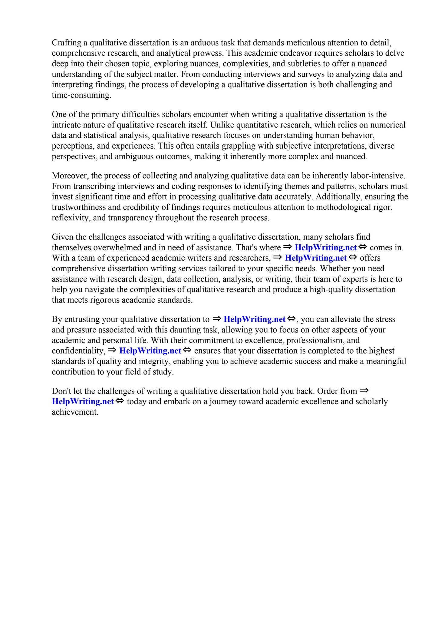 Sample Of A Qualitative Dissertation by Bridget Washington - Issuu