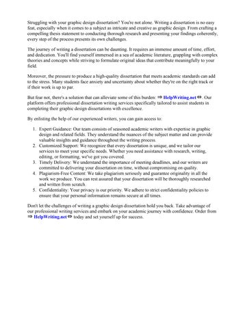 Graphic Design Dissertation Statement by Jessica Harris - Issuu