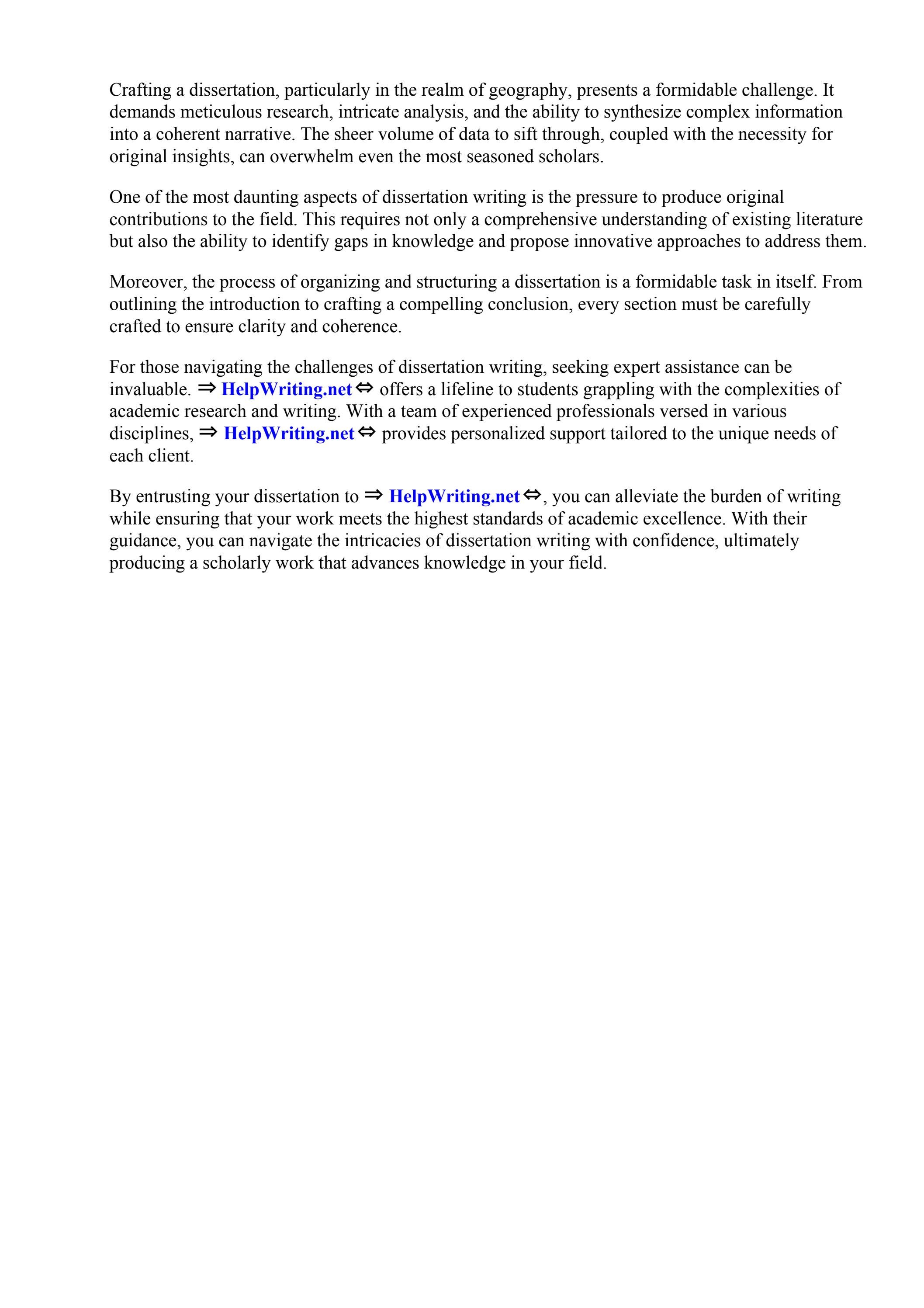 Geography Dissertation Introduction Example by Heather Johnson - Issuu