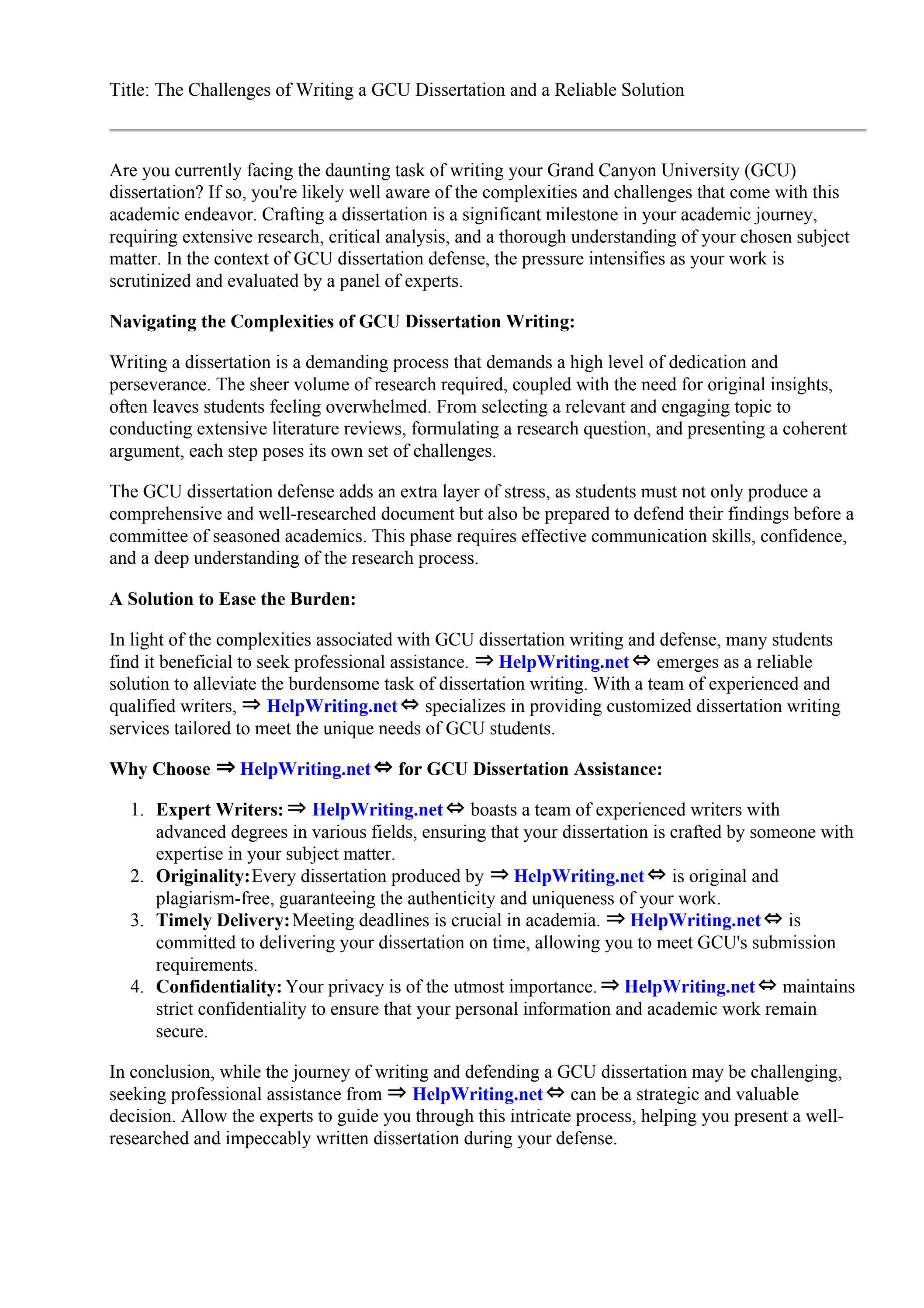 Gcu Dissertation Defense by Patricia Alvarez - Issuu