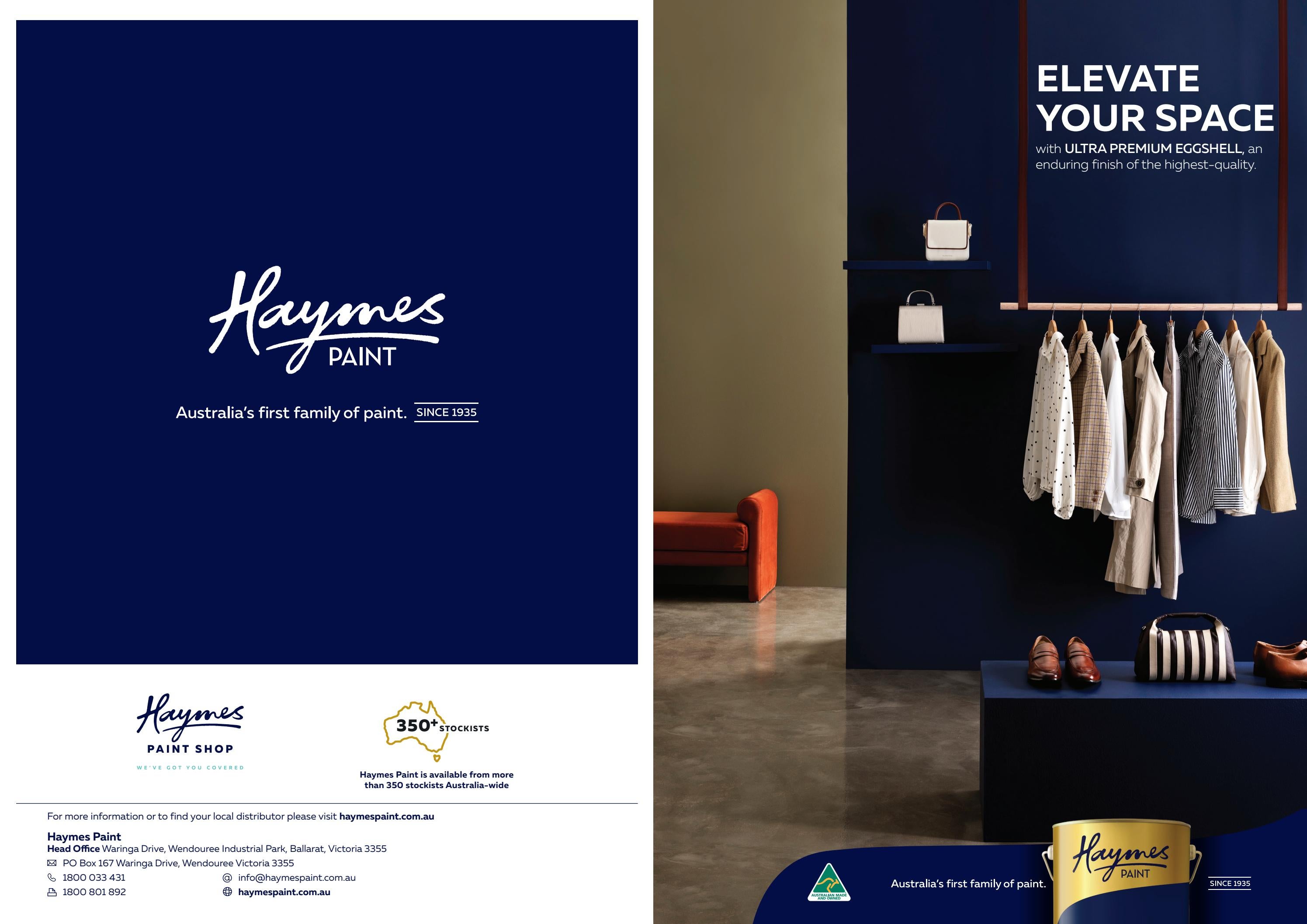 Eggshell Launch Brochure by haymes_paint - Issuu