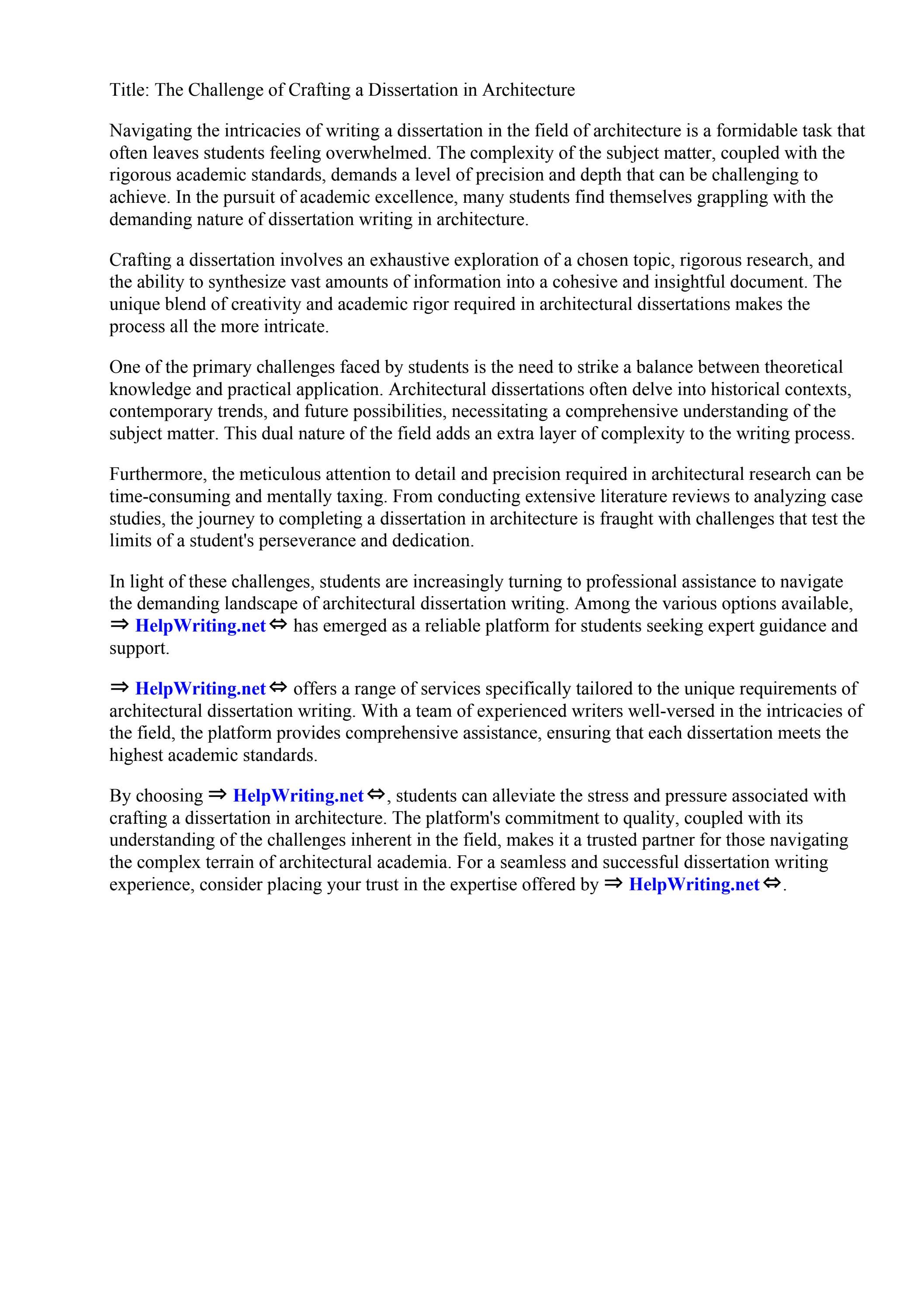 Architecture Dissertation Examples by Amanda Webb - Issuu