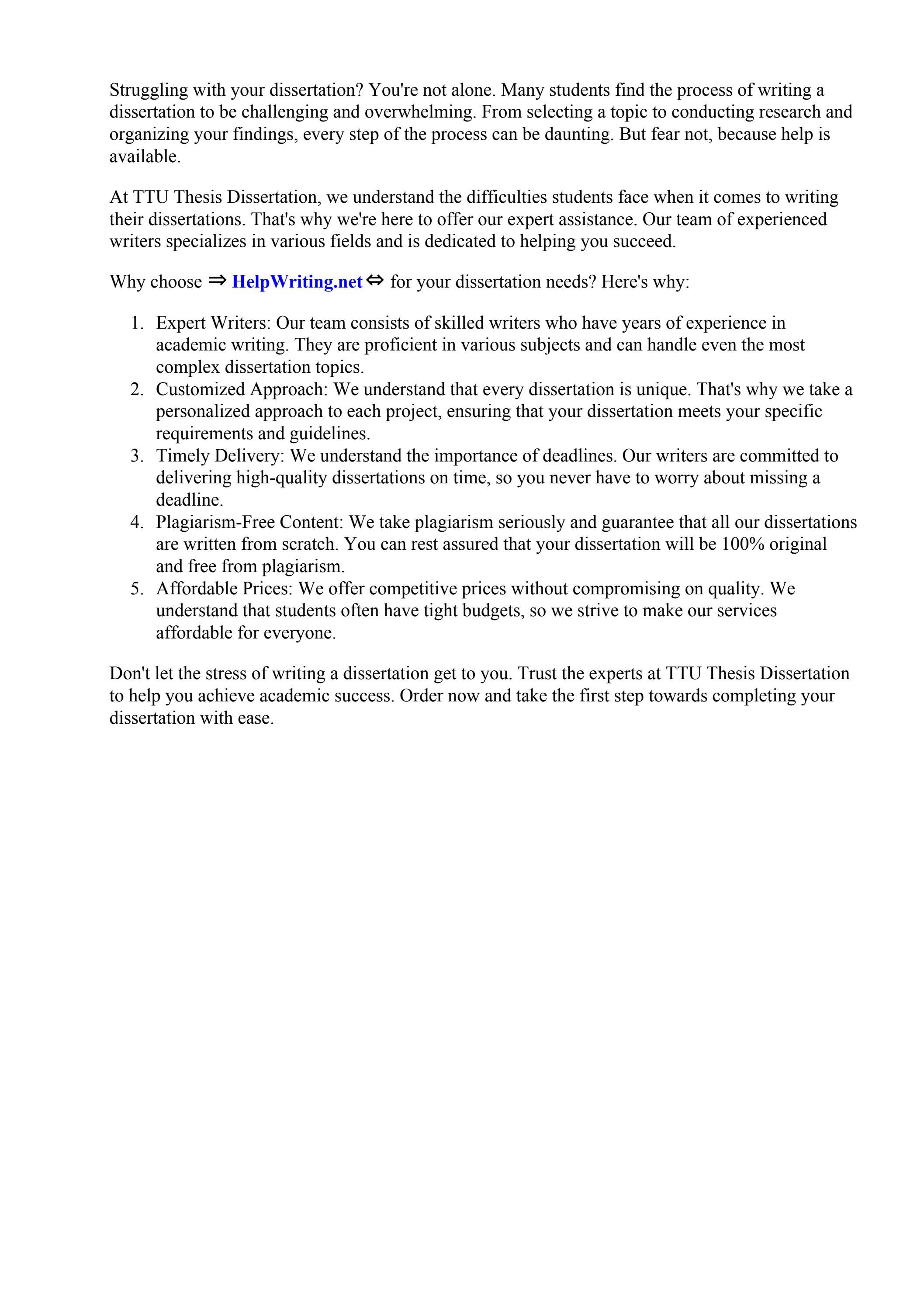 Ttu Thesis Dissertation by Soila Bone - Issuu