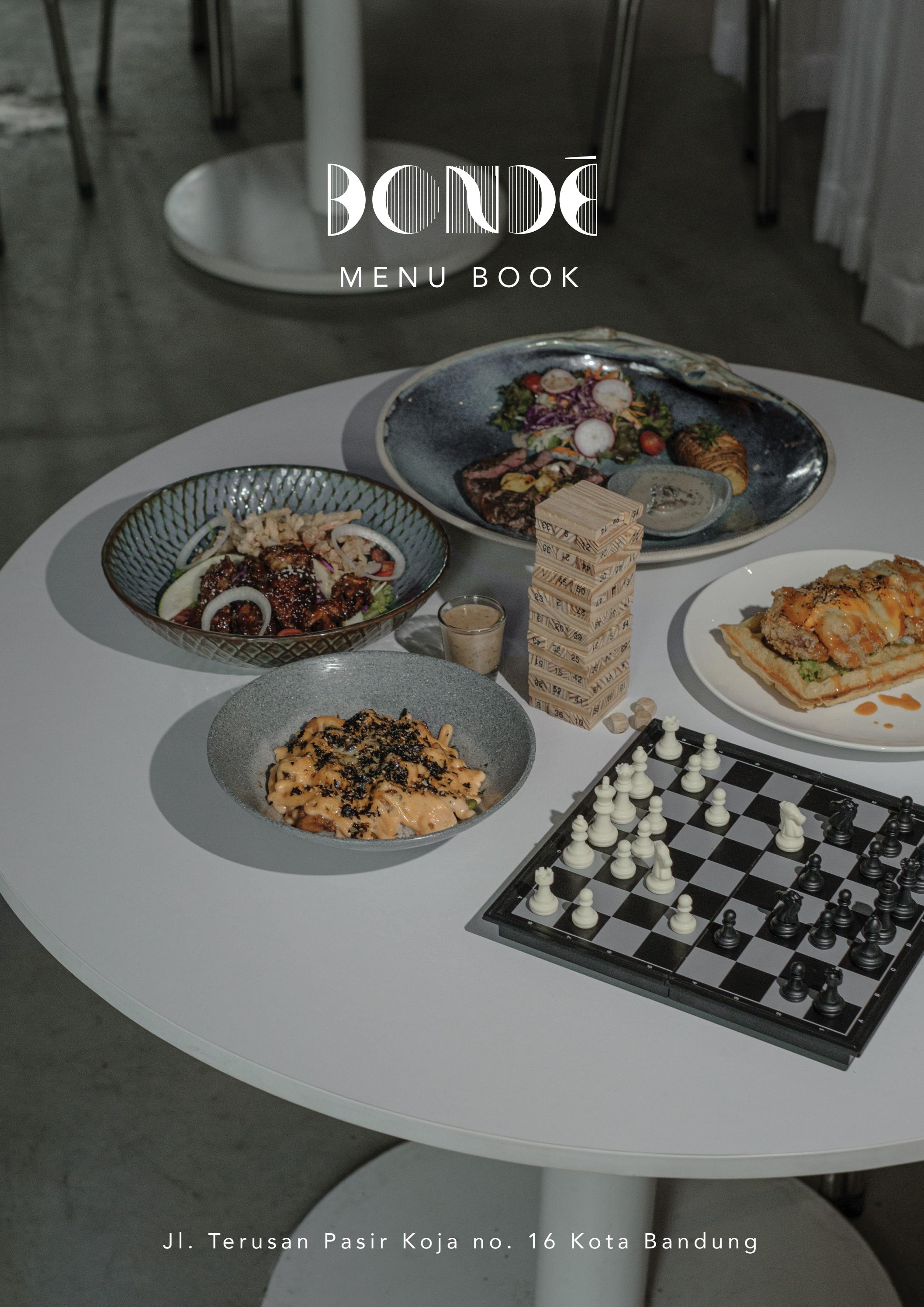 E-MENU BONDÉ CAFE by BONDÉ CAFE - Issuu