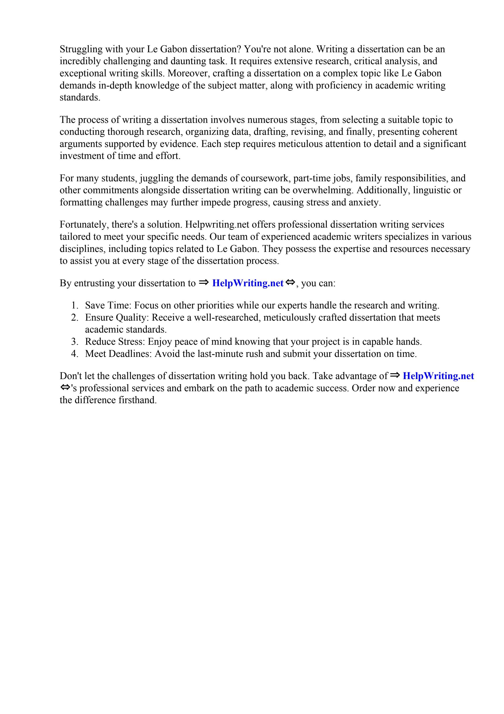 Le Gabon Dissertation by Samantha Parker - Issuu