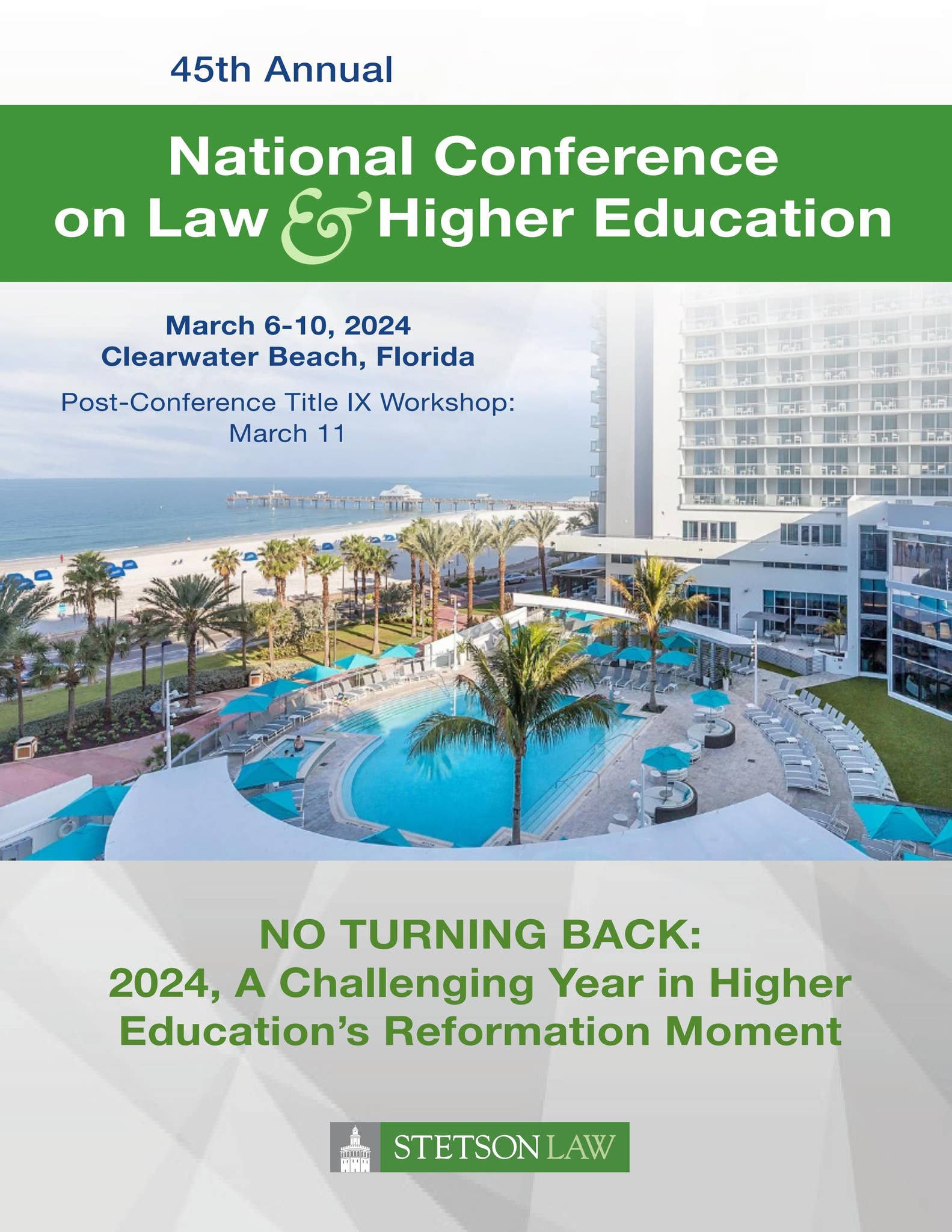2024 Higher Ed Conference Program by Stetson University College of Law ...