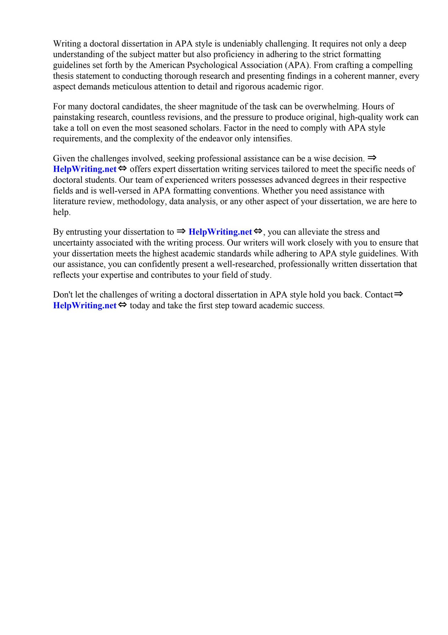 Doctoral Dissertation Apa Style by Stacy Sliger - Issuu