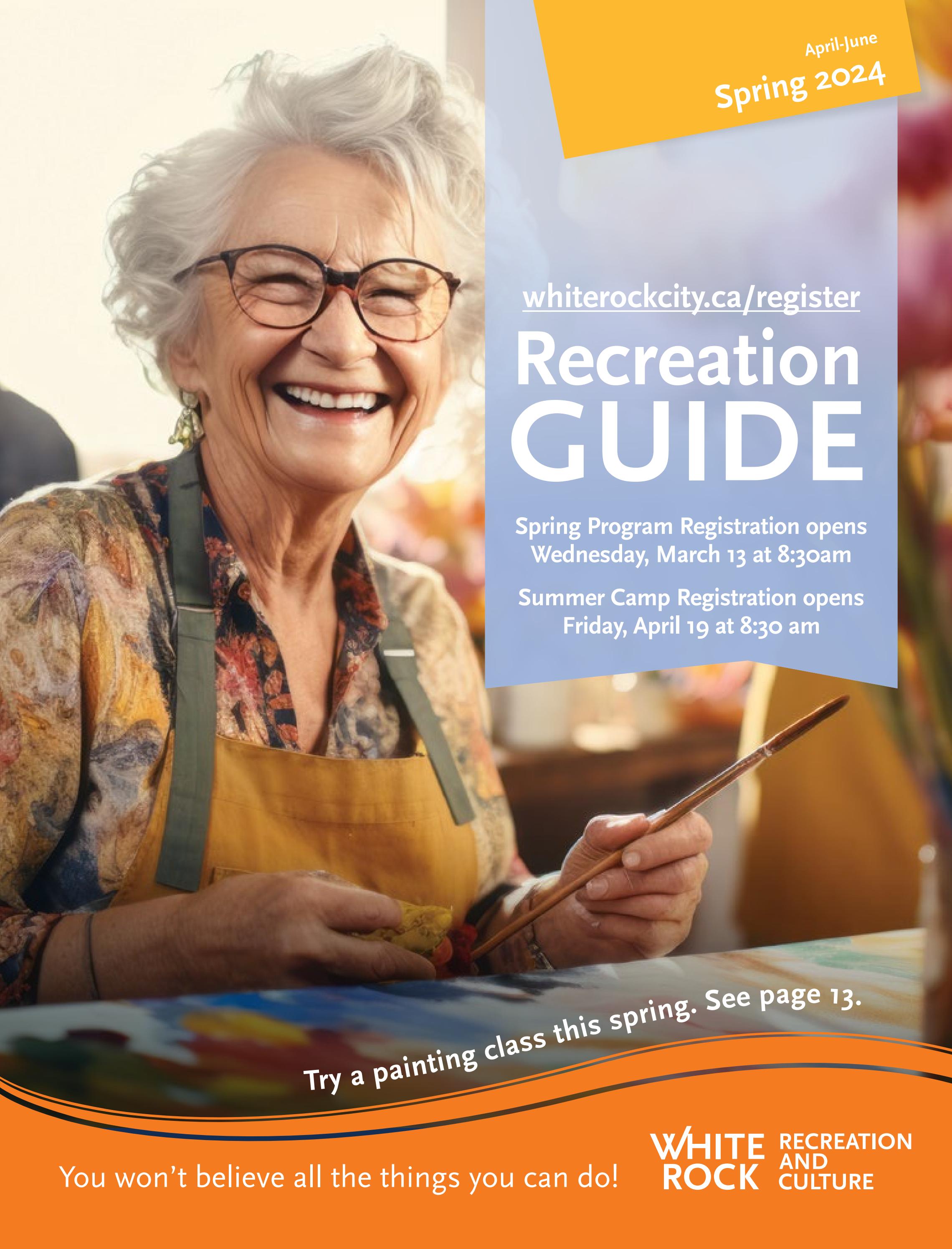 2024 Spring Recreation Guide by City of White Rock - Issuu