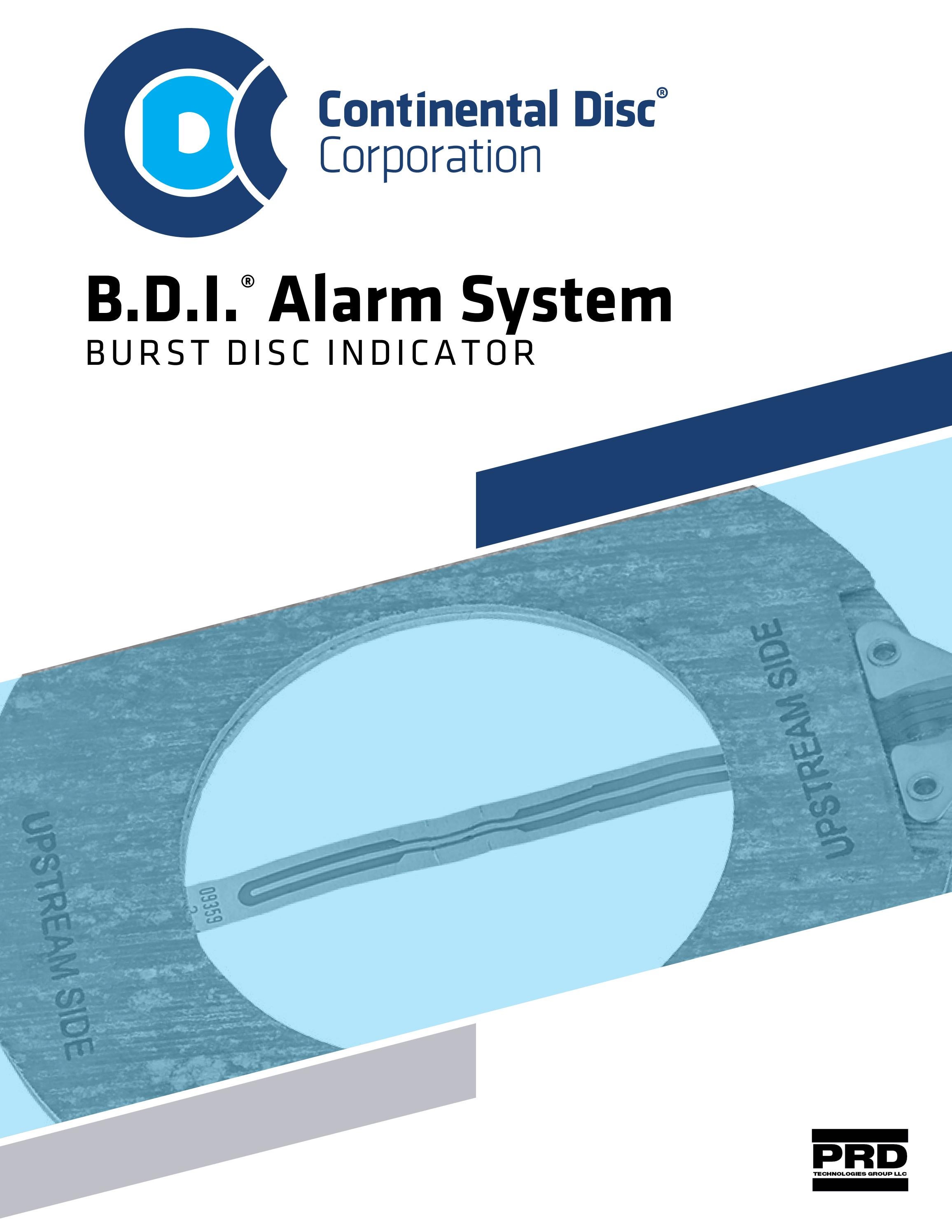 CDC BDI Alarm System - Burst Disc Indicator by prdtechgroup.com - Issuu
