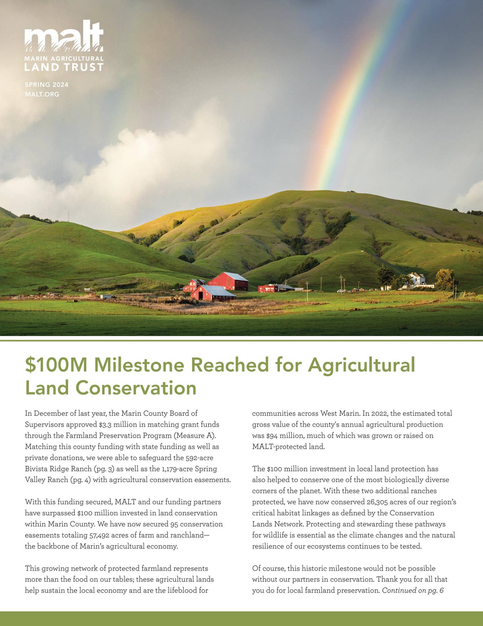 Spring Newsletter, MALT - 2024 by malt_ag - Issuu