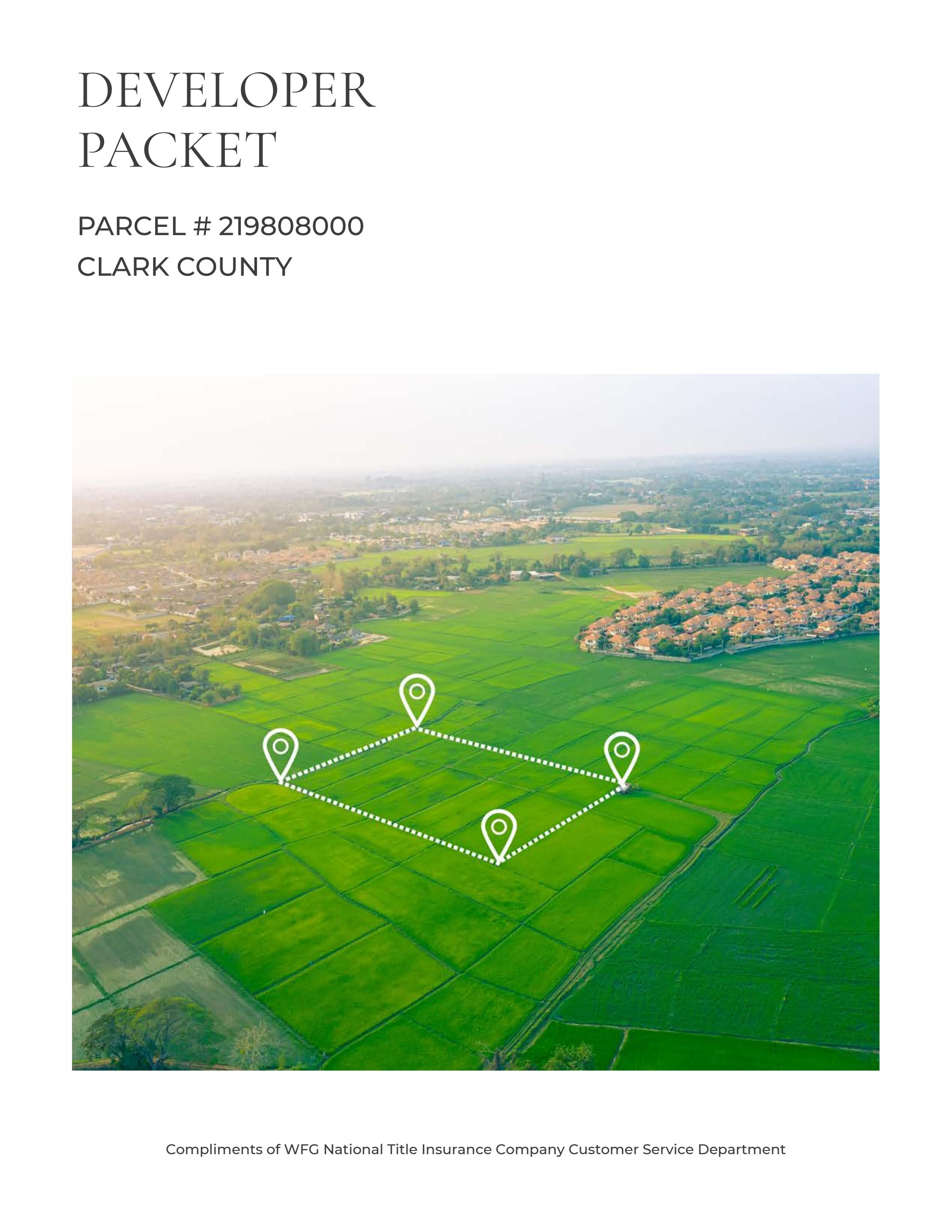 Developer Packet Sample WA by mwidman-wfgnationaltitle - Issuu