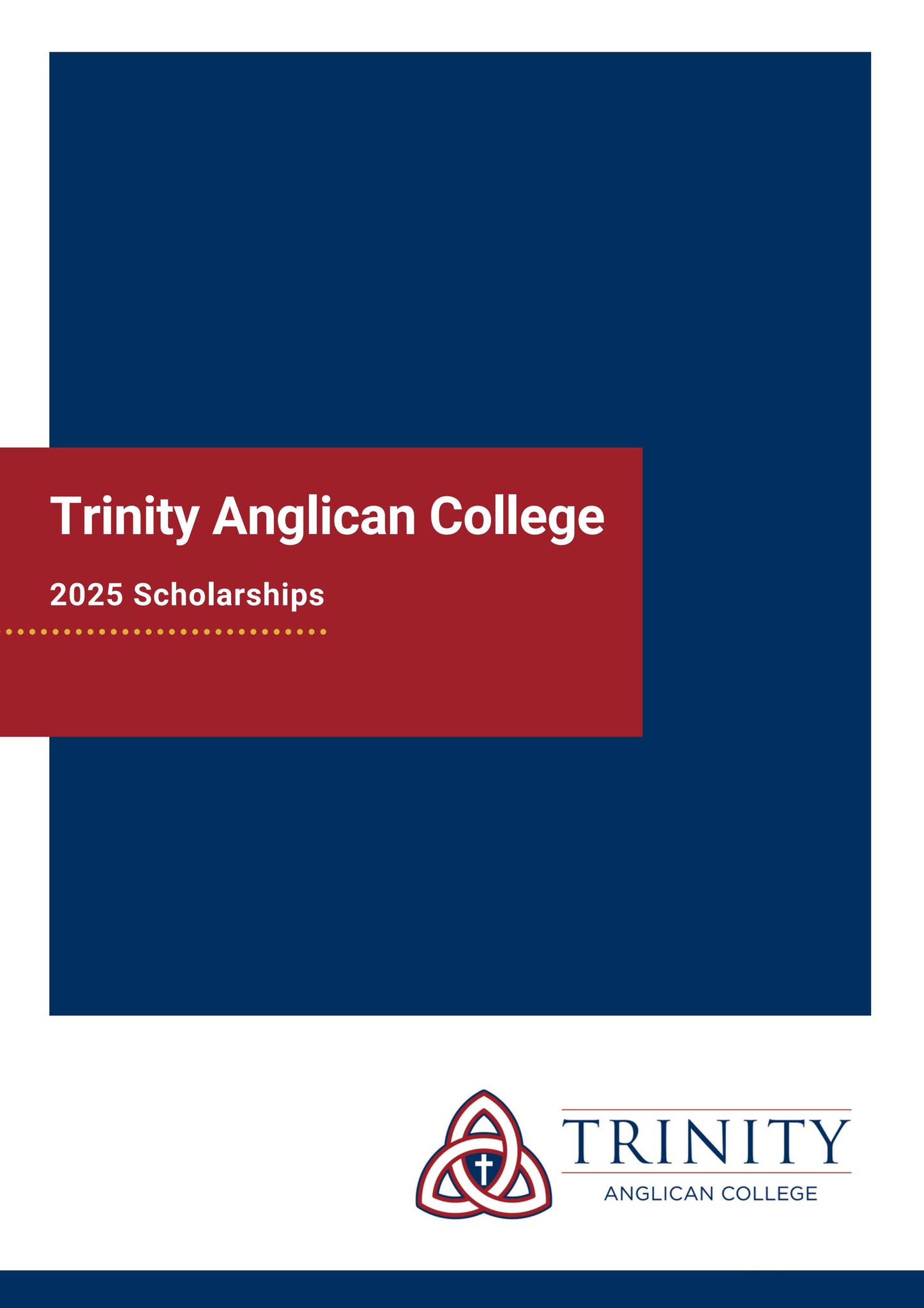 2025 Scholarship Booklet by trinityanglicancollege - Issuu