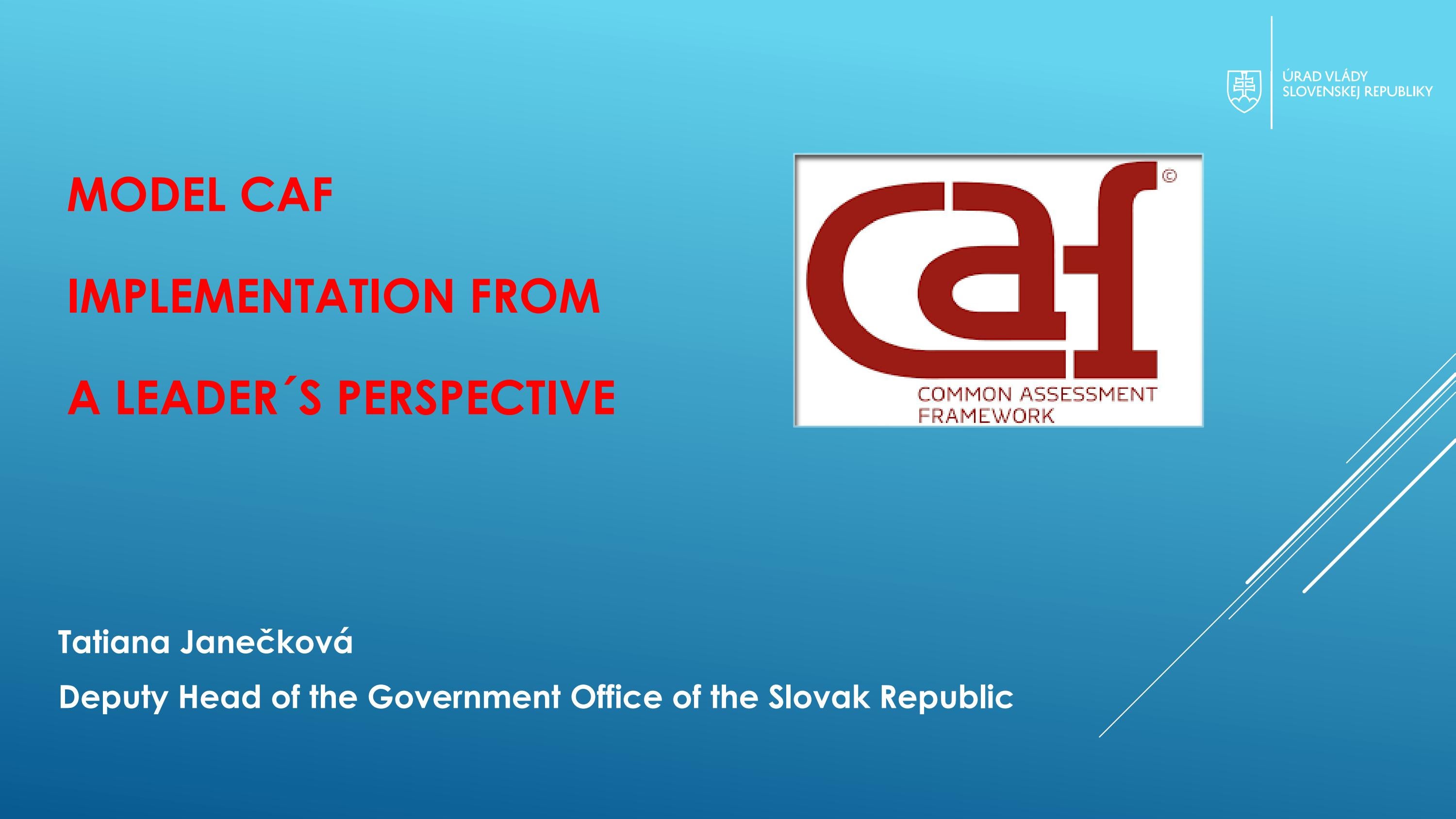CAF_KDZ_Presentation_Tatiana_Janeckova by kdz_austria - Issuu
