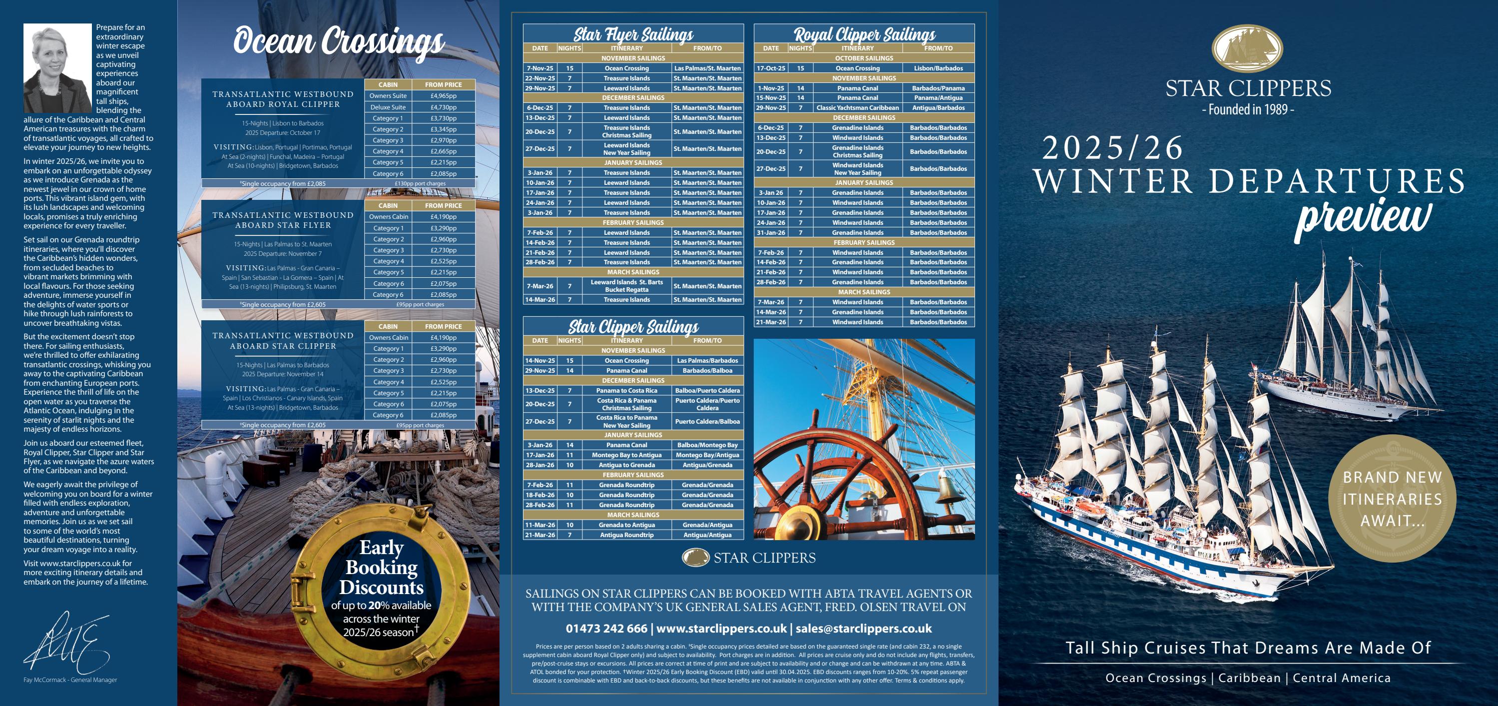 Star Clippers Presents - 2025/26 Winter Departures Preview Brochure by ...