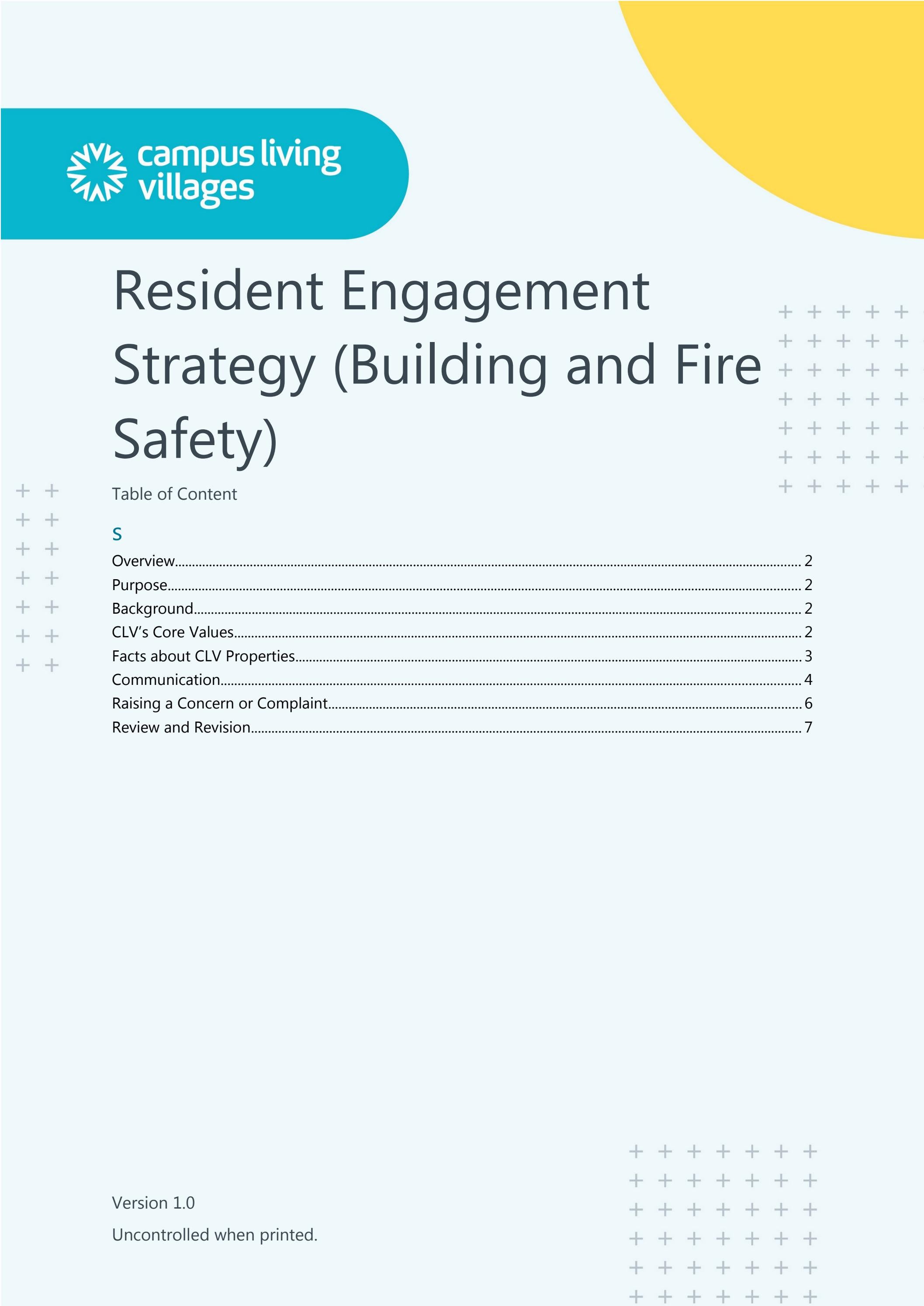 Resident Engagement Strategy (Building and Fire Safety) by ...